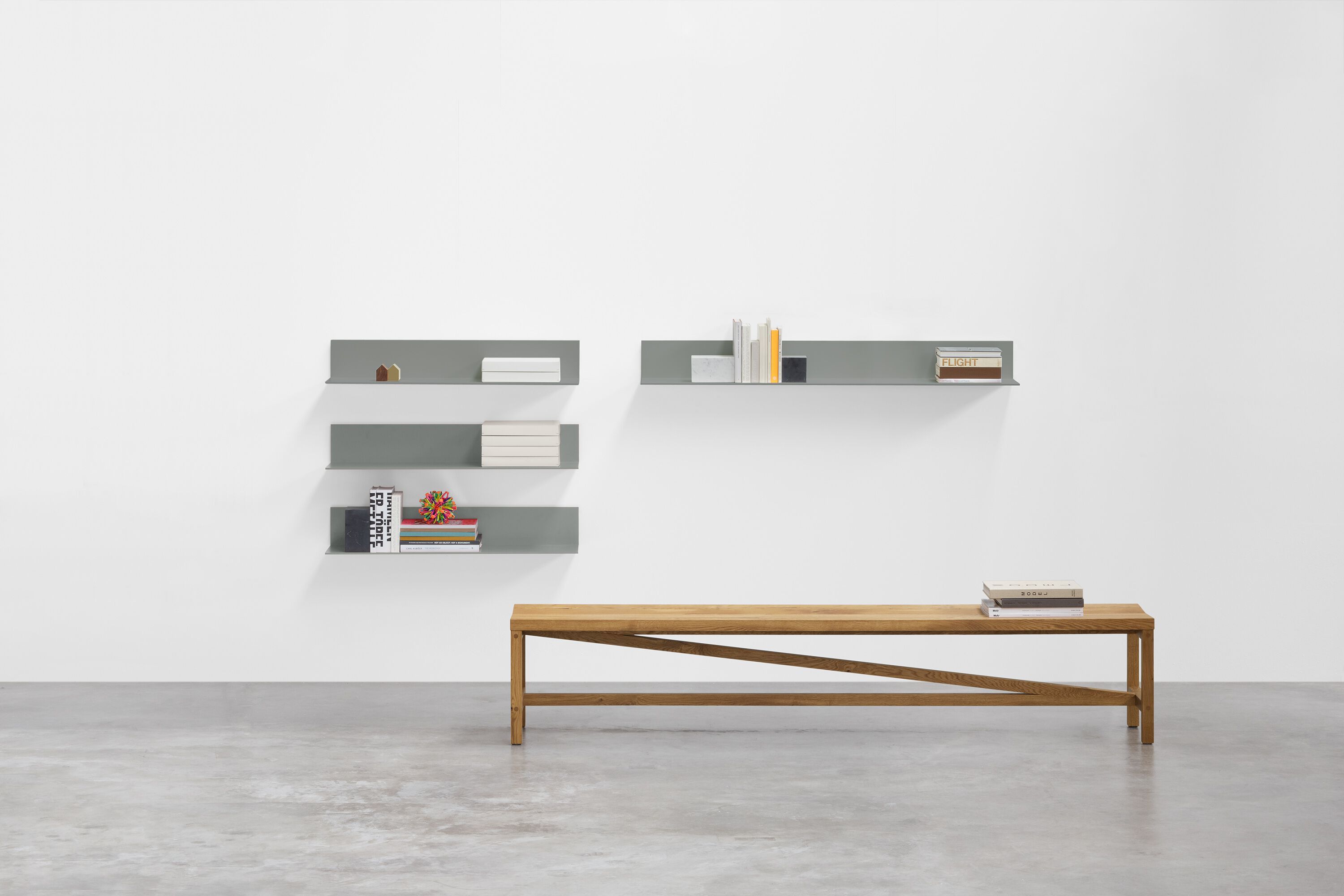 PROFIL Wall shelf By e15