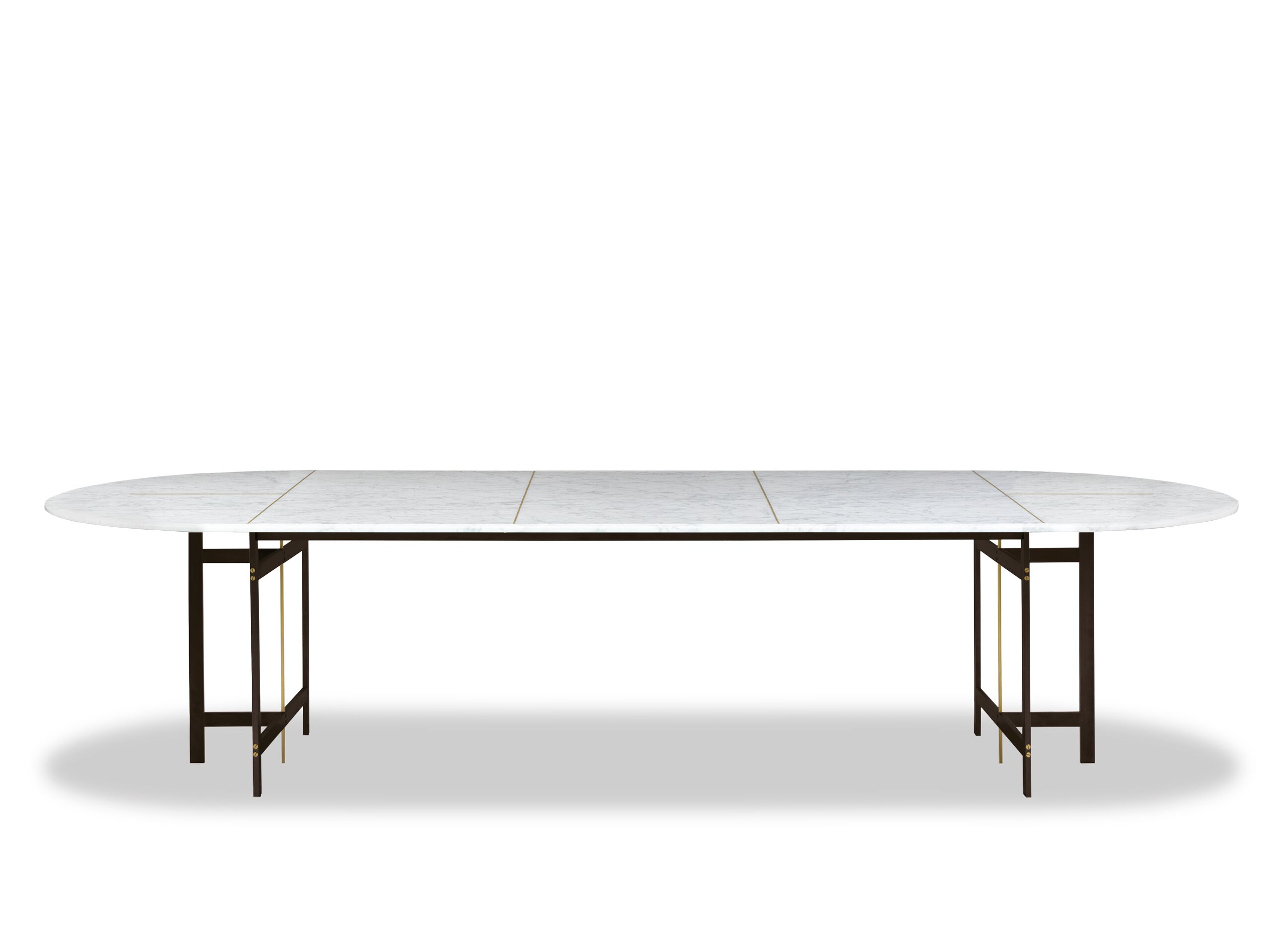 PLACÈ Marble table By BAXTER | design Federico Peri