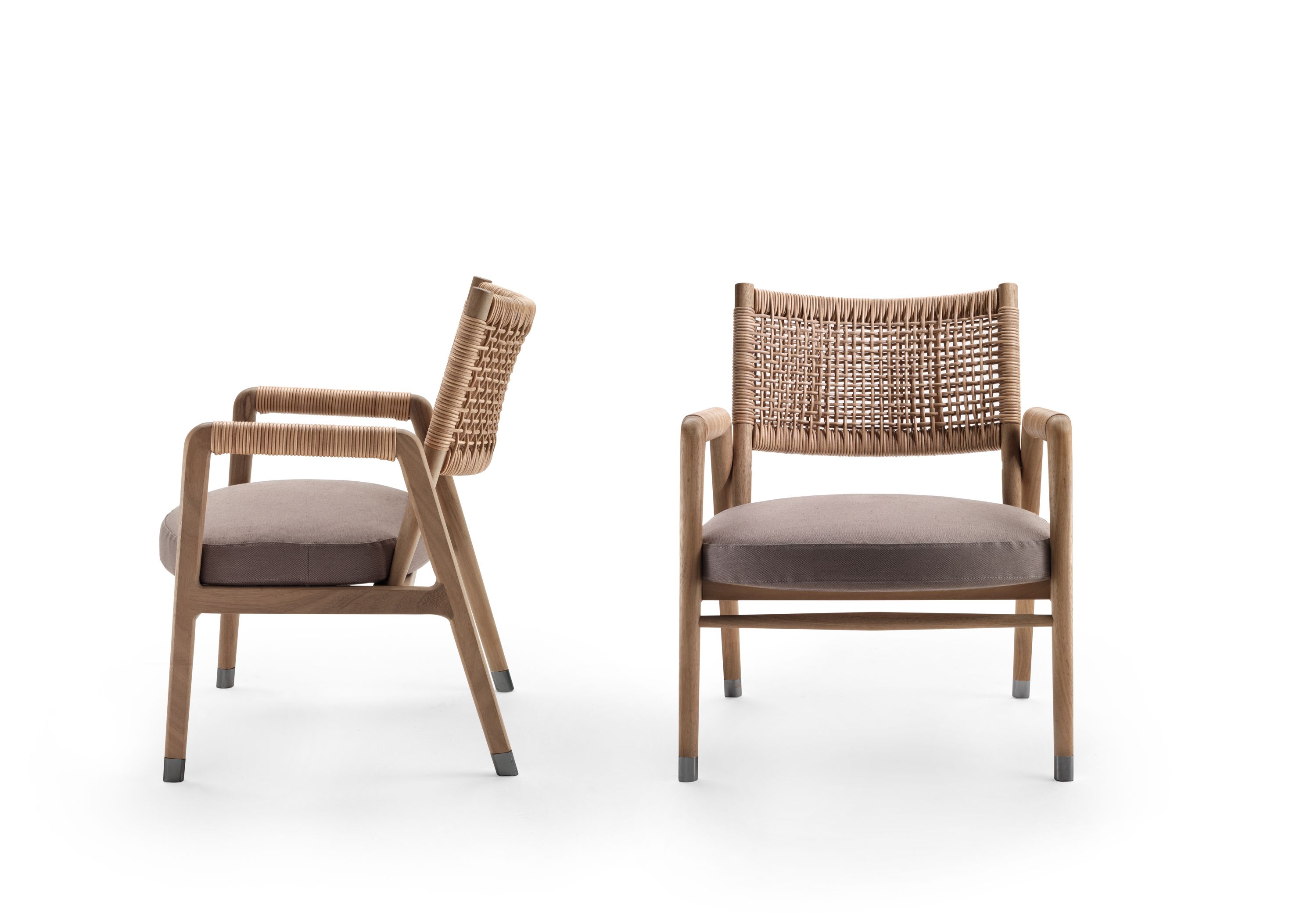 ORTIGIA | Easy chair with armrests Ortigia Collection By Flexform