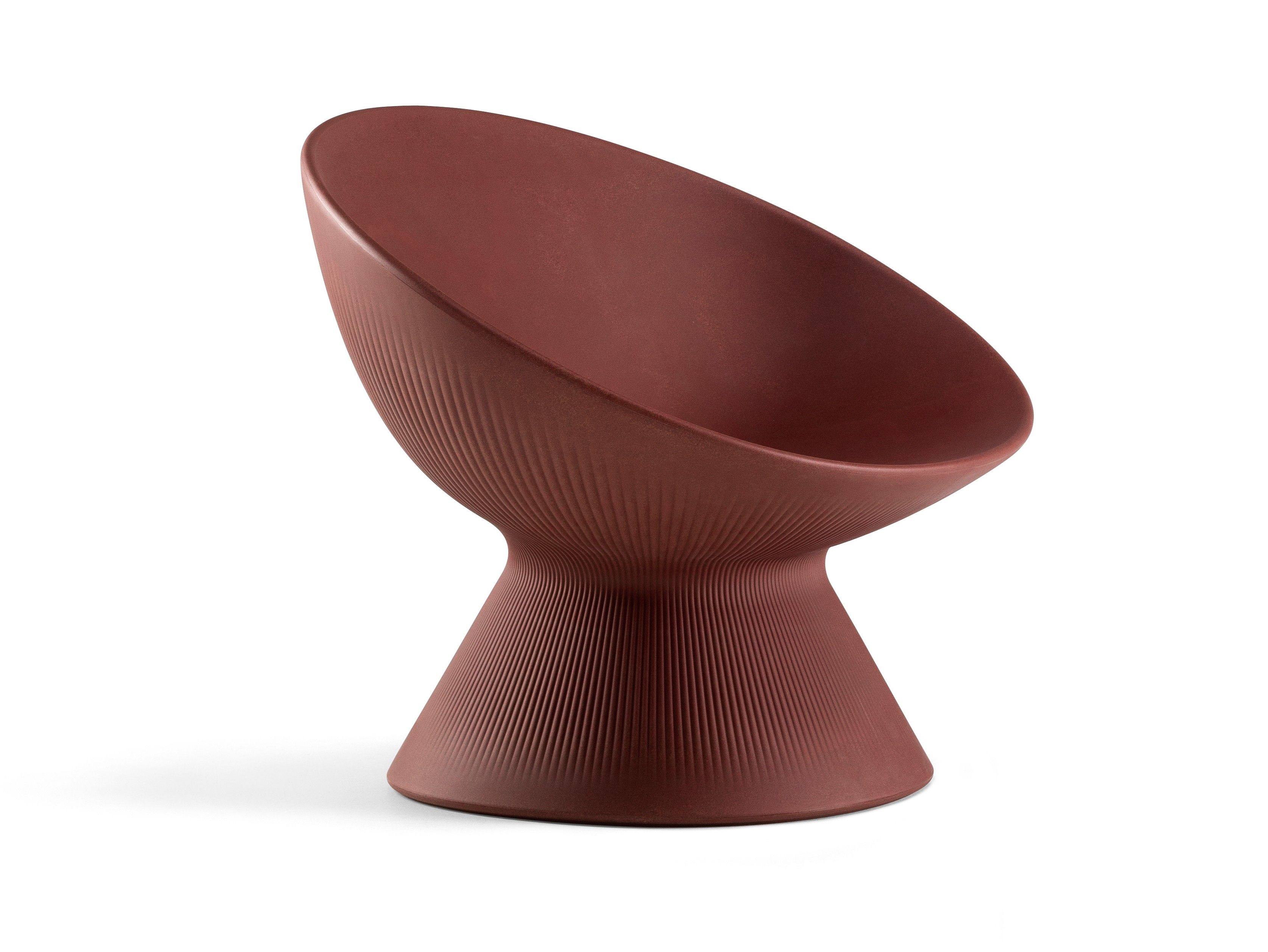 FADE Polyethylene garden armchair By Plust | design Marco Gregori