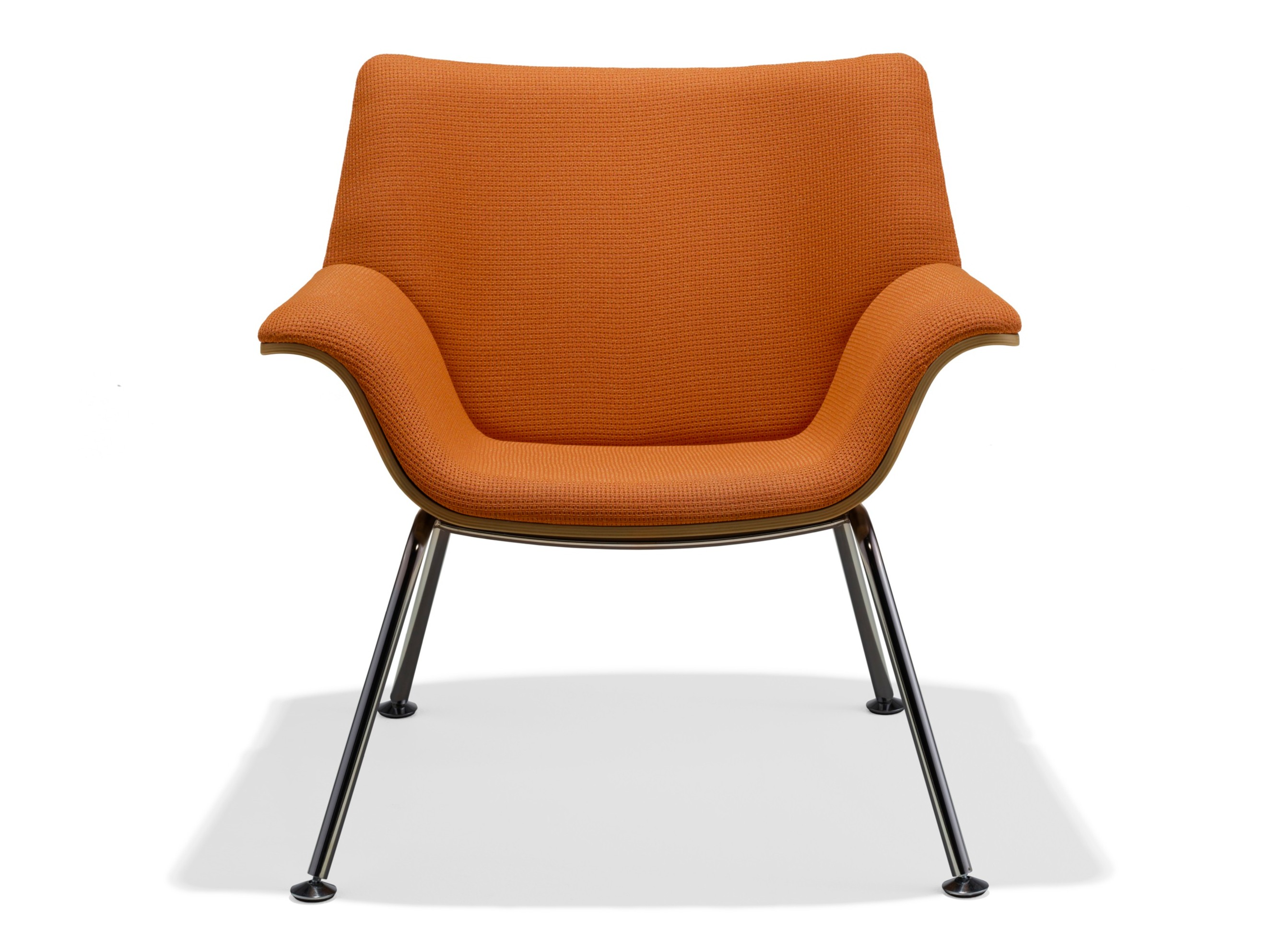 SWOOP Fabric easy chair with armrests By Herman Miller | design Brian Kane