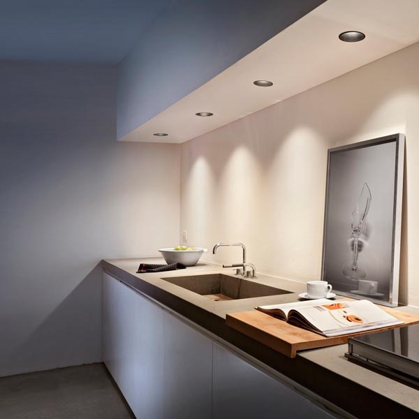 LED ceiling spotlight EASY KAP Architectural Collection - Downlights ...
