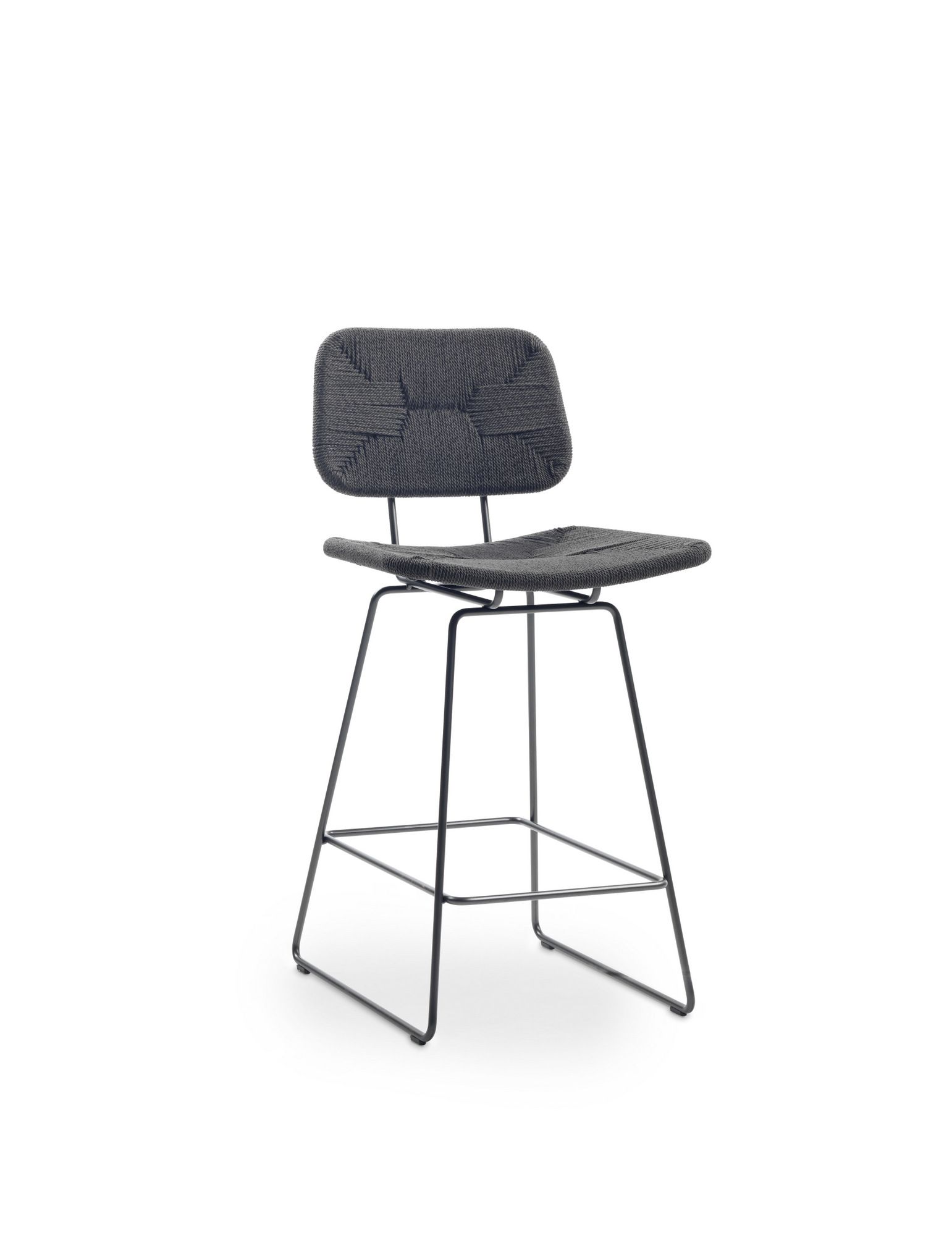 ECHOES OUTDOOR High garden stool with back By Flexform | design ...