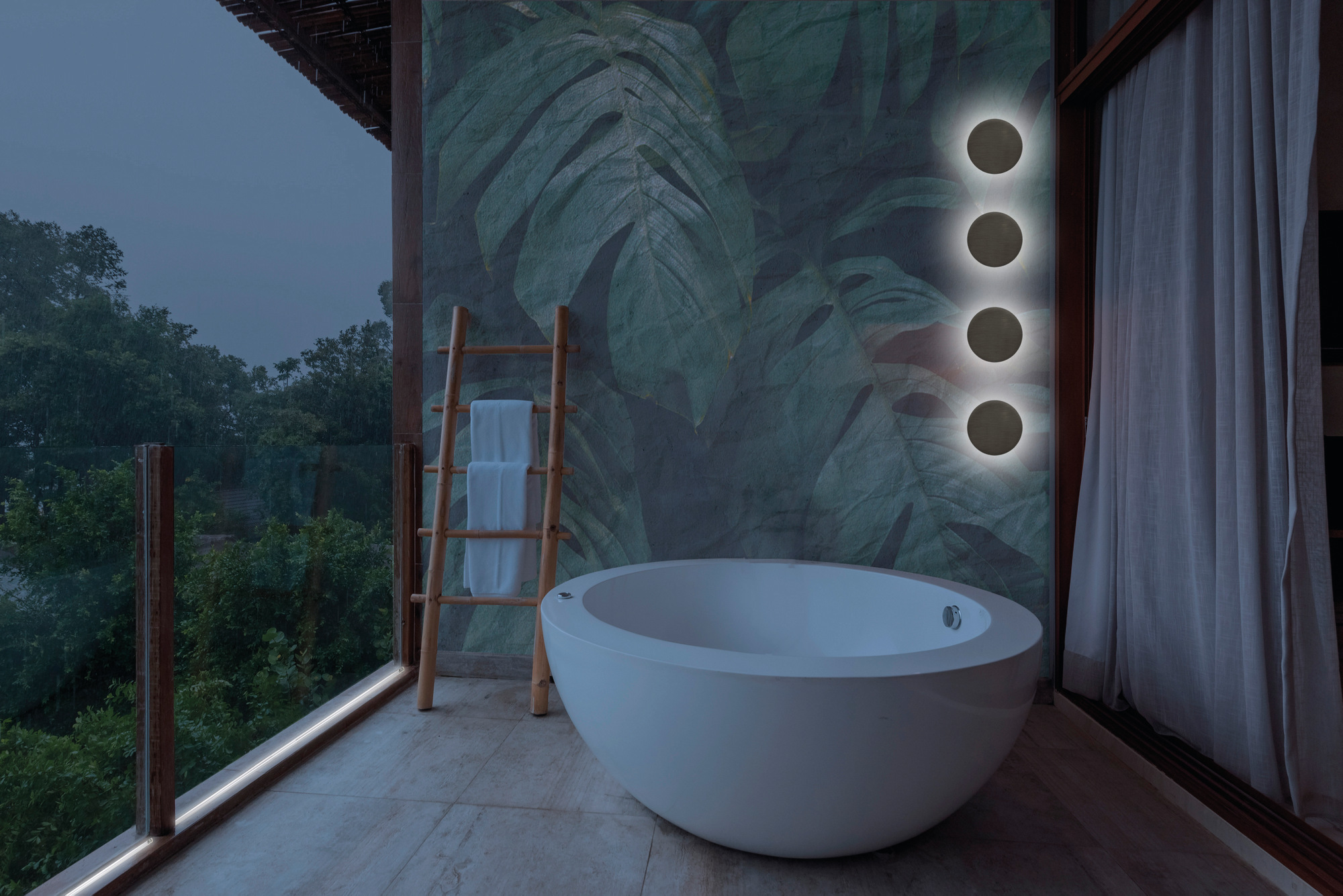 ECLIPSE IP Outdoor wall lamp By EGOLUCE