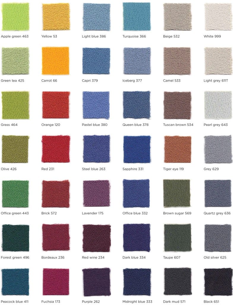 Polyester fibre acoustic baffles ECODESK BAFFLE COMPOSITION ECOrange ...