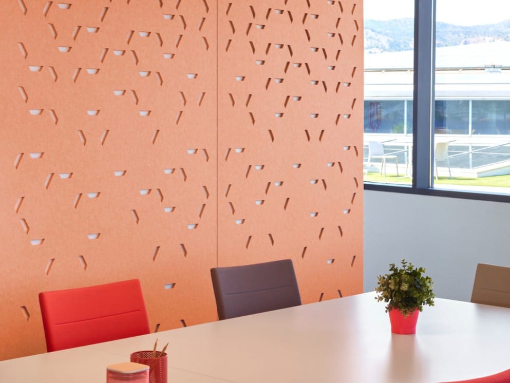 ECOwall DIE-CUT Acoustic wall panel By ECOcero