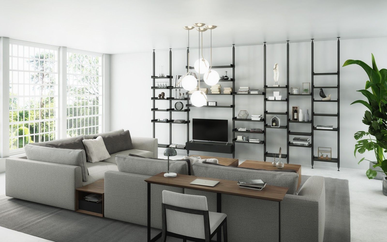 EDWARD | Sectional sofa Edward Collection By Huppé