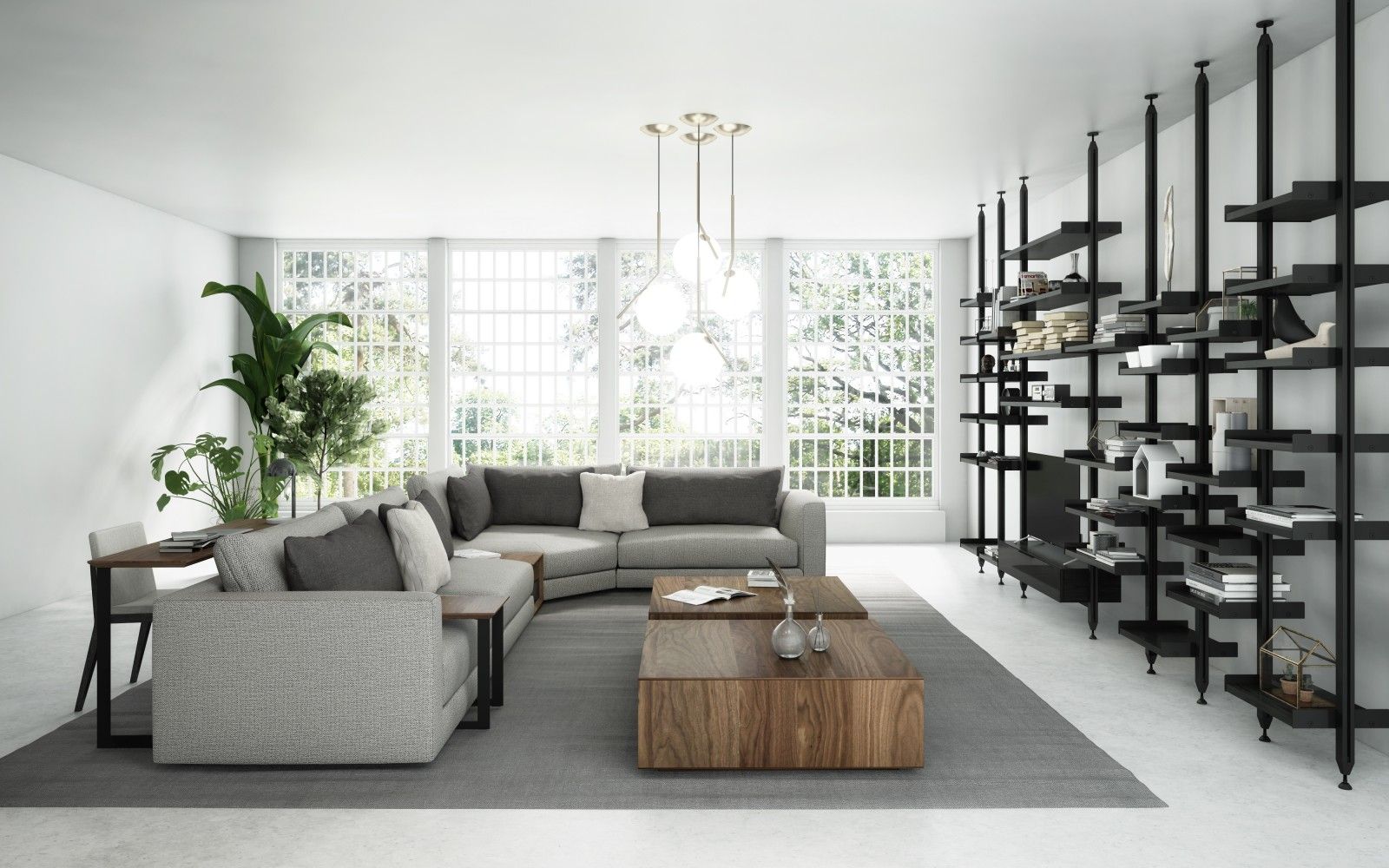 EDWARD | Sectional sofa Edward Collection By Huppé