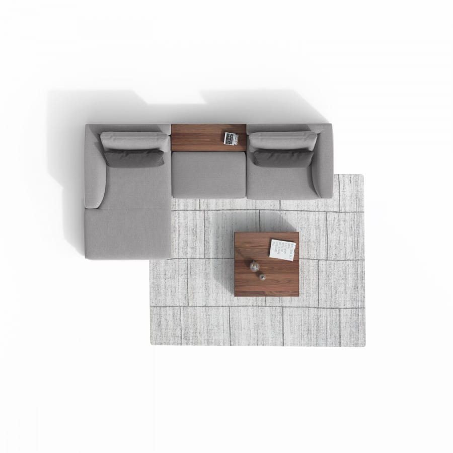 EDWARD | Sectional sofa Edward Collection By Huppé