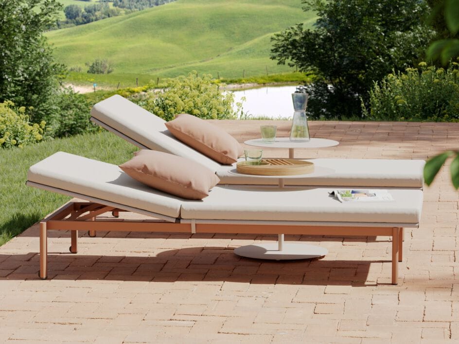 PAD Sun lounger By Kettal