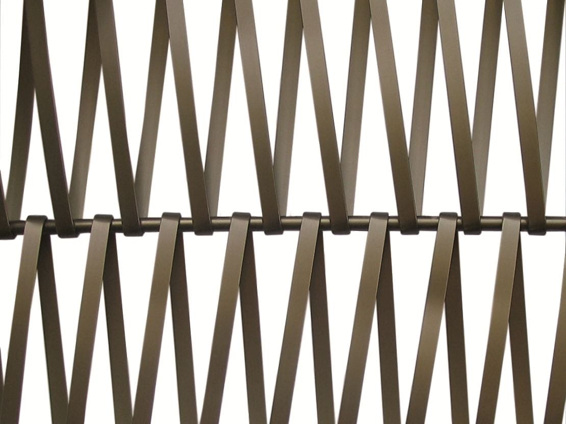Rete metallica in alluminio EIFFEL 20100 BRONZE Serie Eiffel By Codina