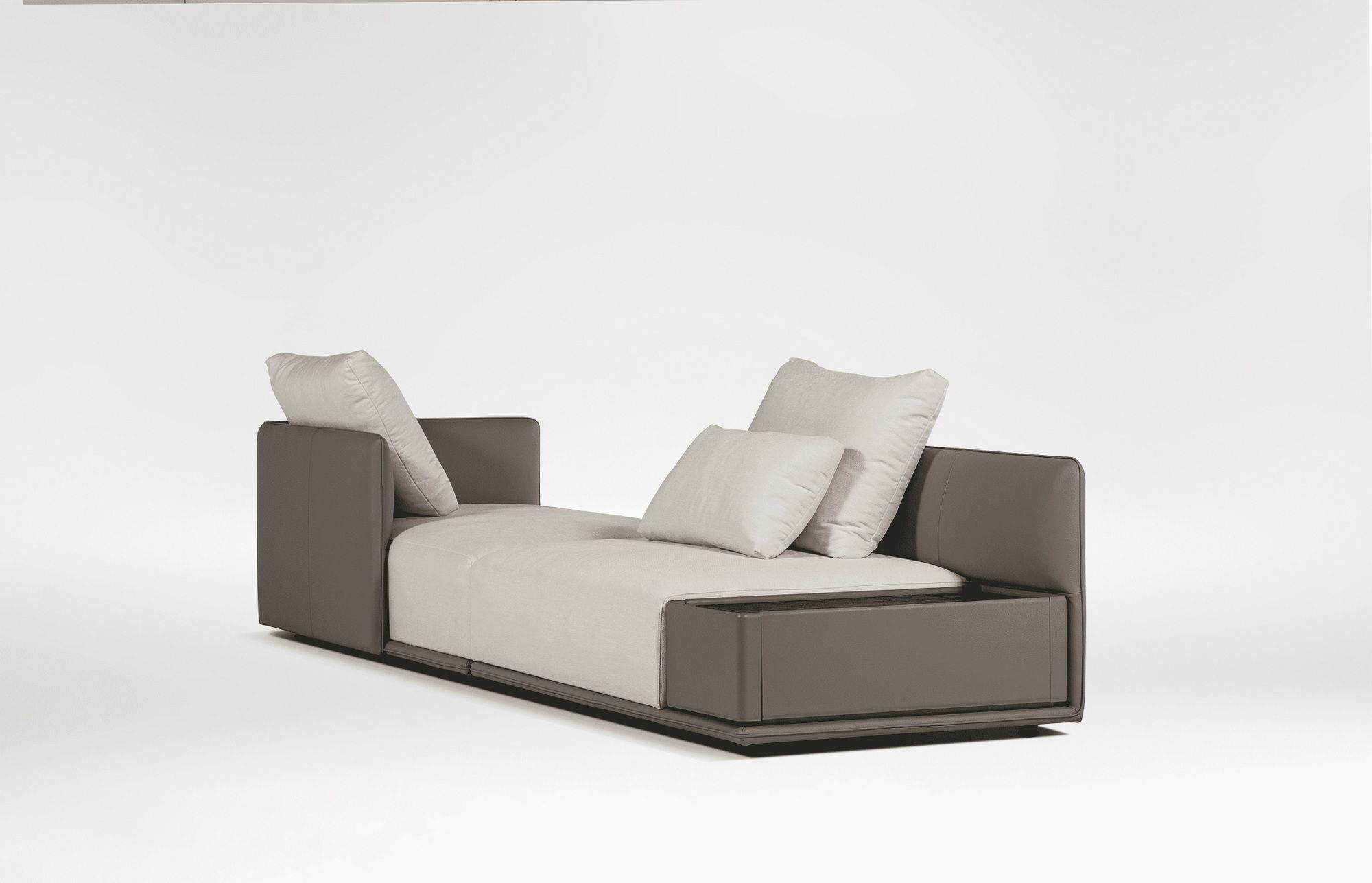 ELAN Modular vis à vis fabric sofa By CAMERICH