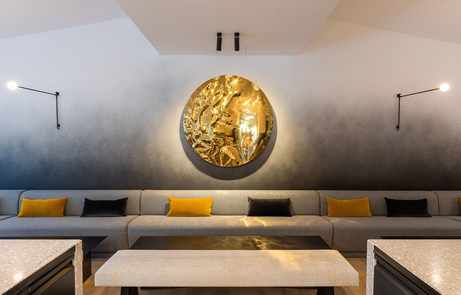 LED adjustable round aluminium spotlight ELBA CEILING By NEMO