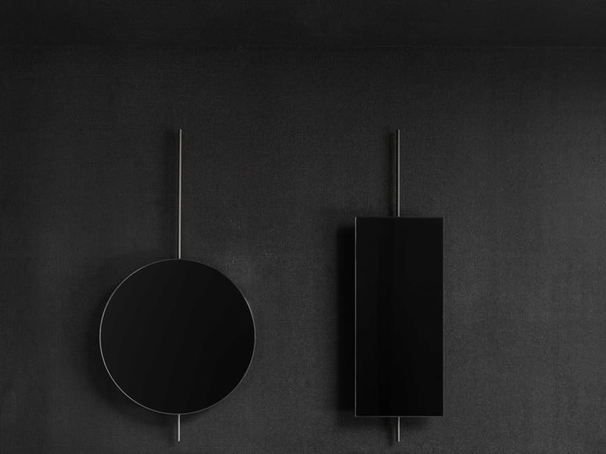 ELEMENTI | Round mirror Round framed wall-mounted mirror By Boffi ...