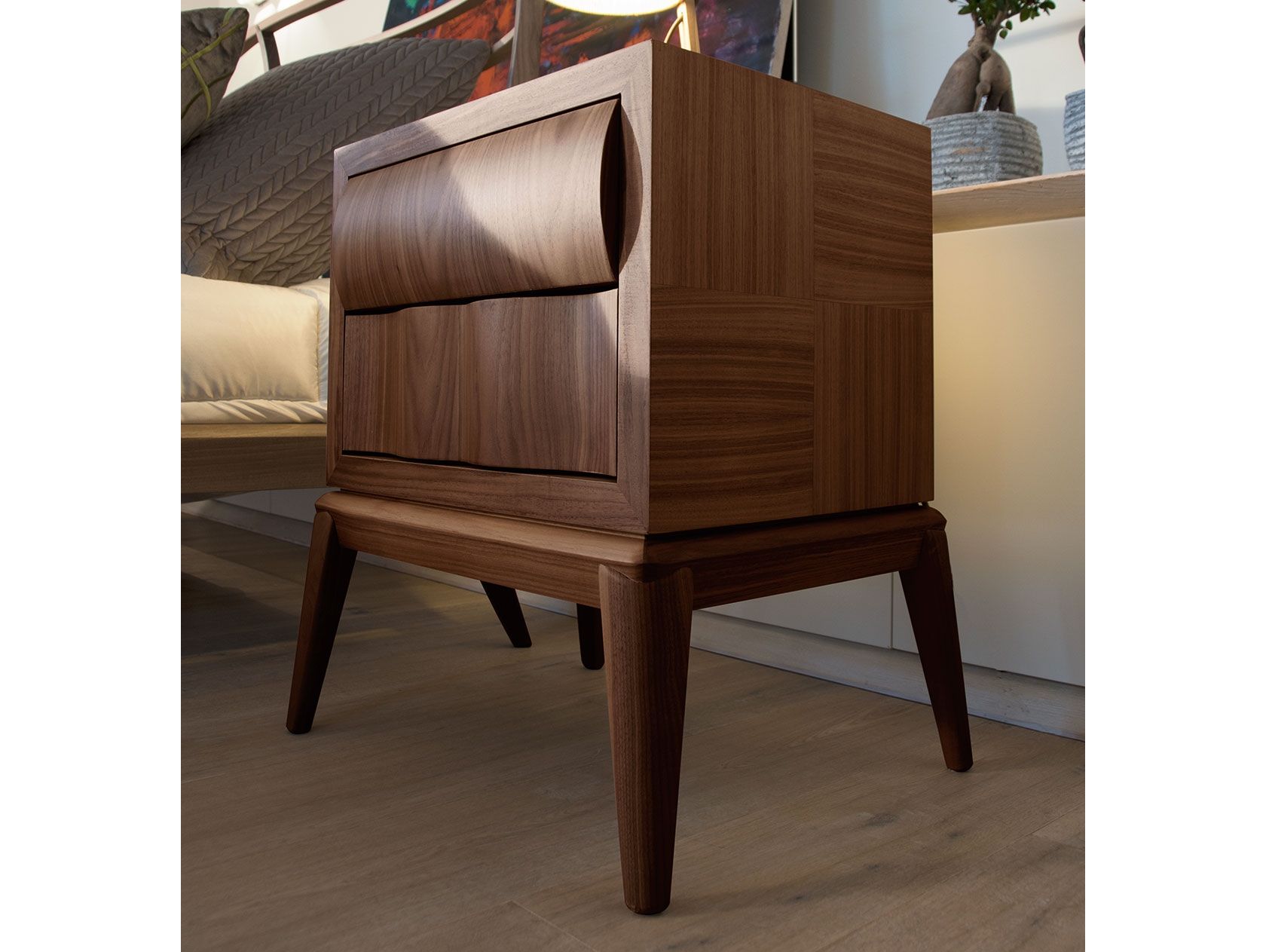 CONTEMPORARY LIVING | Bedside table Contemporary Living Collection By VOLPI