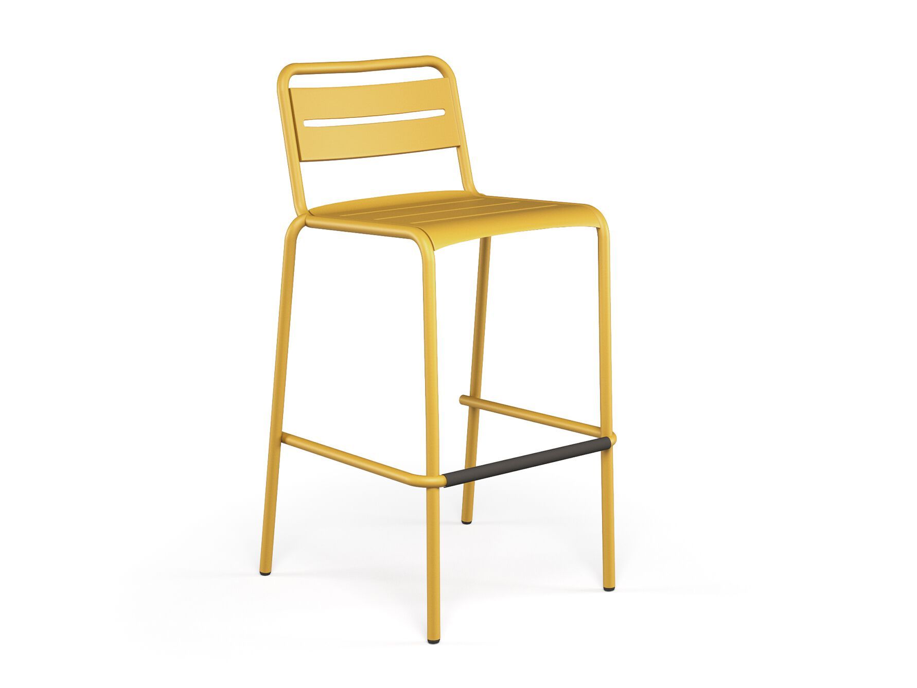 STAR High stackable steel stool By emu
