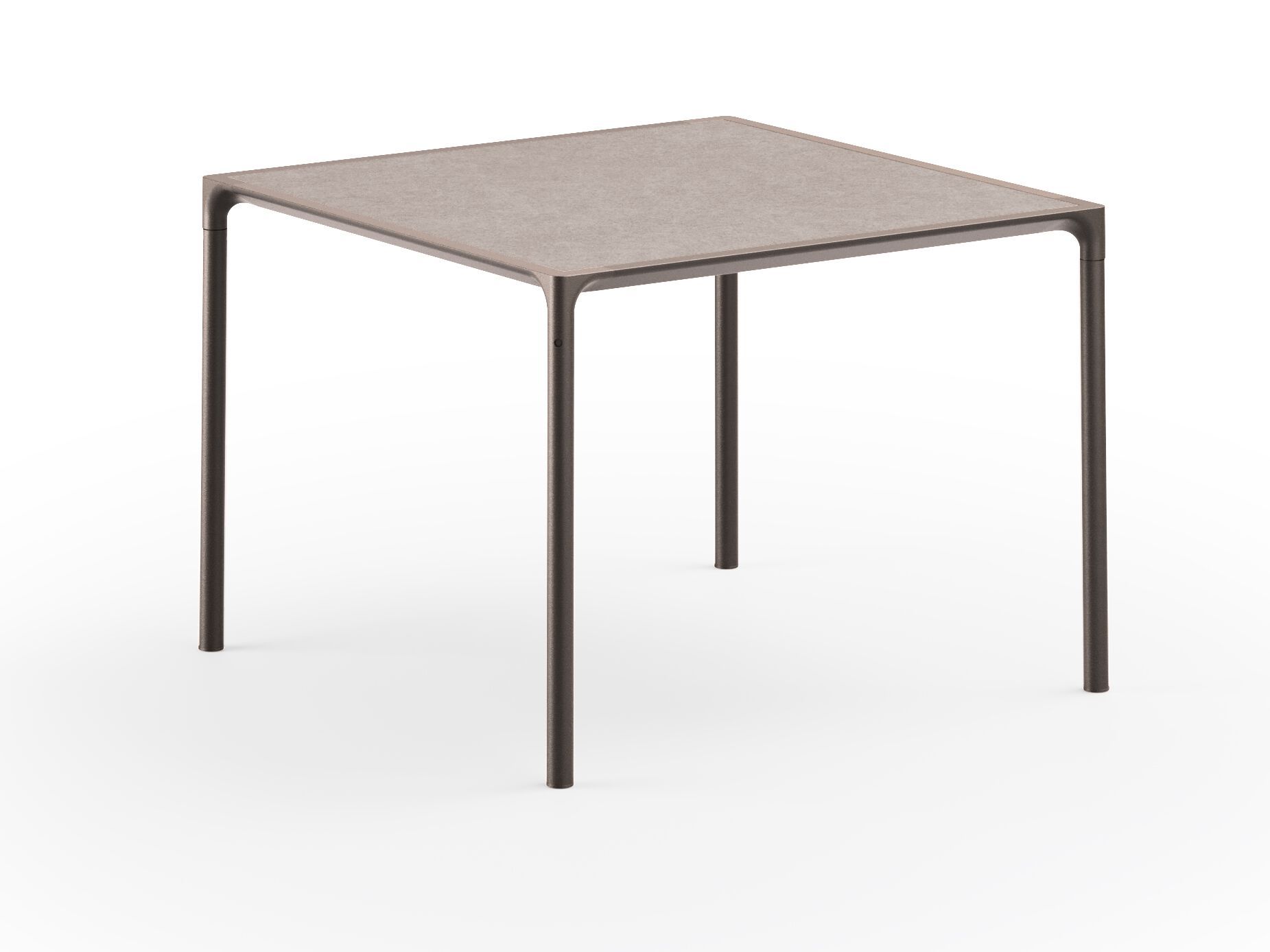 TERRAMARE Square aluminium garden table By emu | design Chiaramonte Marin