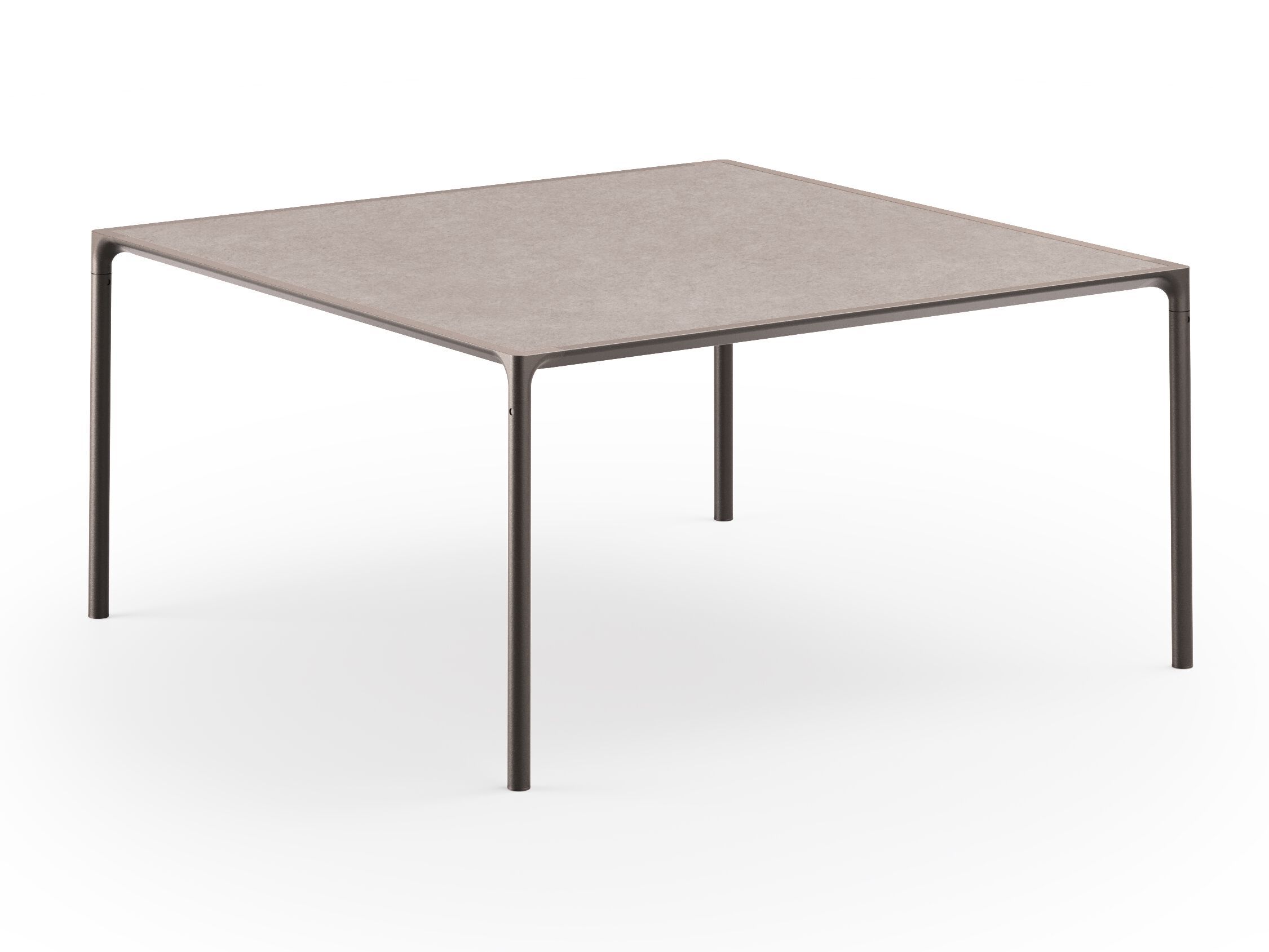 TERRAMARE Square aluminium garden table By Emu | design Chiaramonte Marin