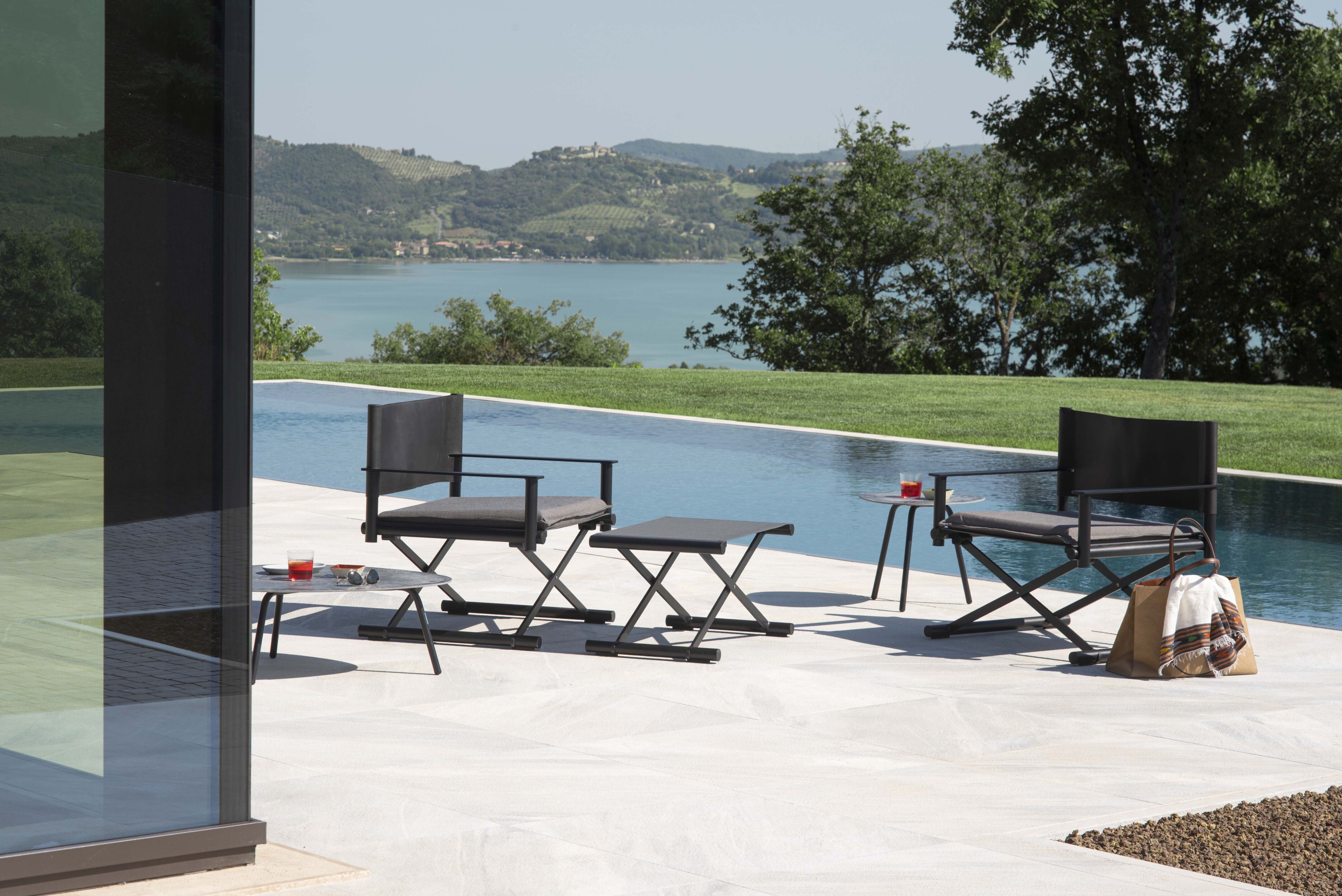 TERRA Aluminium garden armchair By emu | design LCM Marin Design Studio