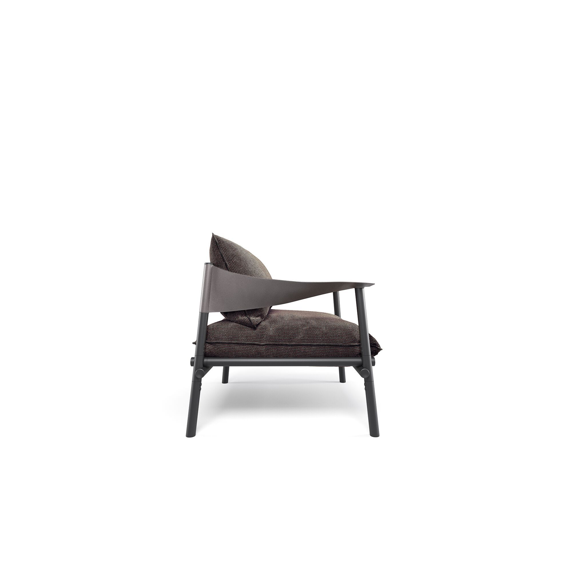 TERRAMARE Aluminium garden armchair with armrests By Emu | design ...