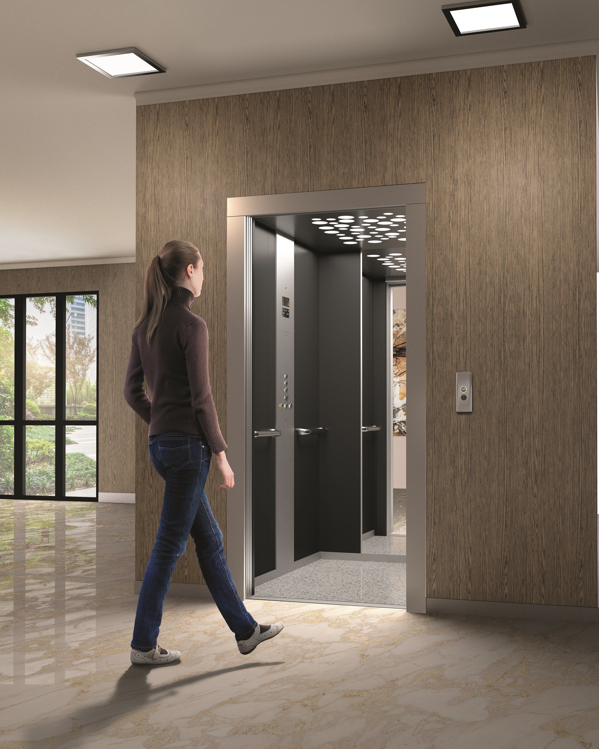 Machine Room-Less Lift evolux.eco® By CEAM