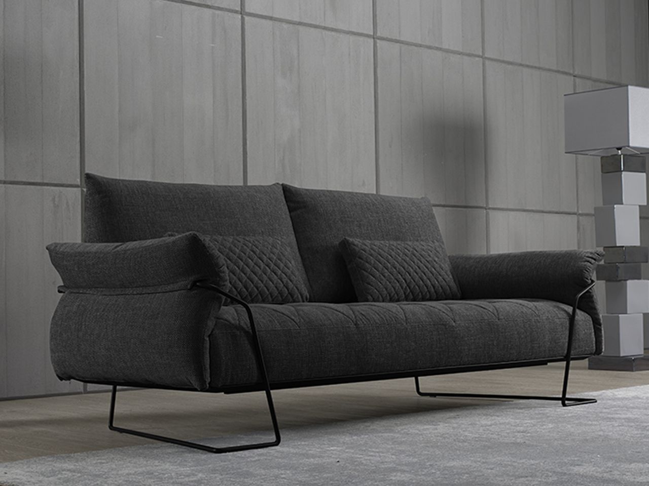 YELLOW | Canapé en tissu Collection Yellow By AERRE ITALIA