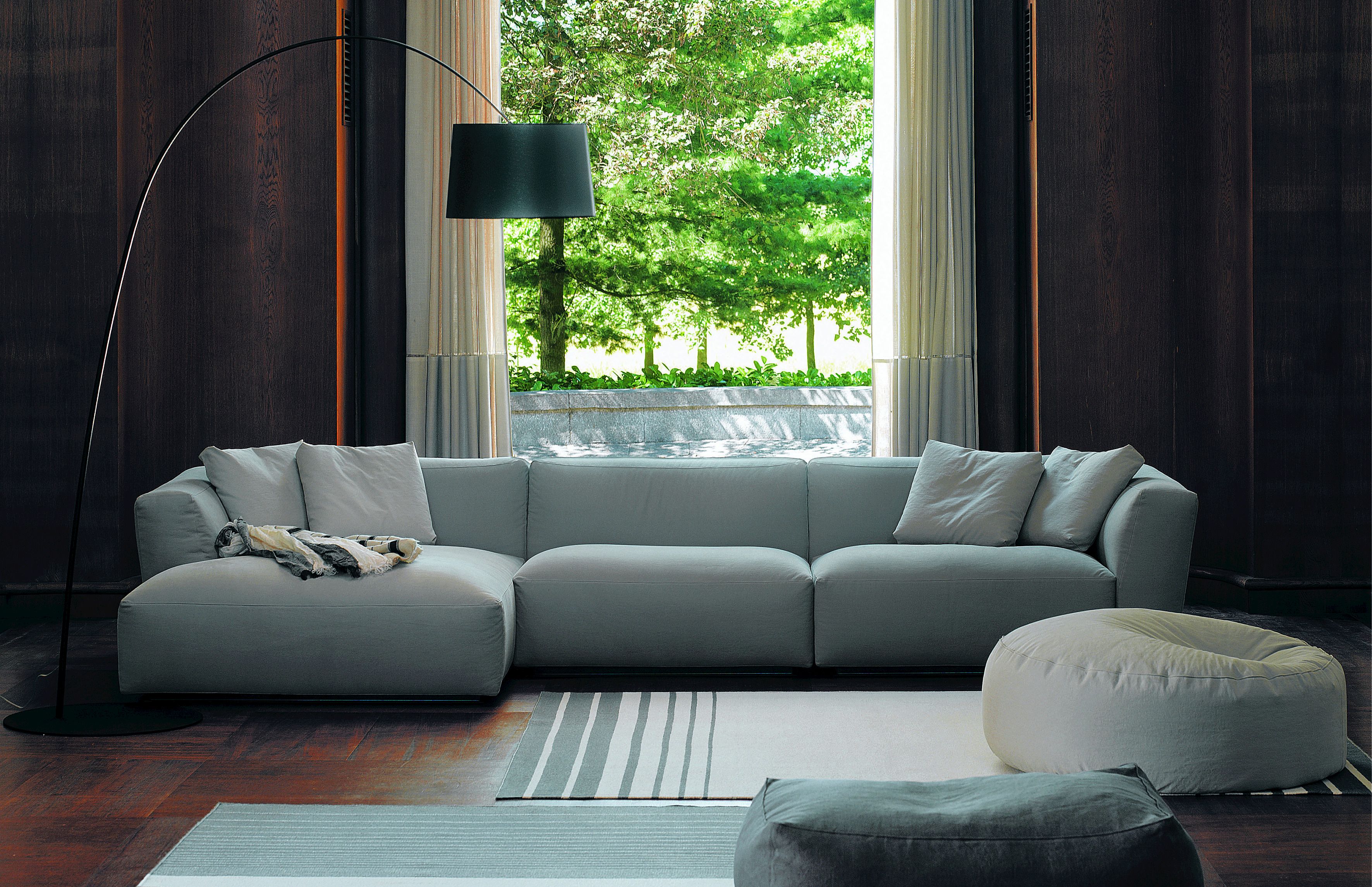 ELLIOT | Fabric sofa Elliot Collection By Verzelloni design Lievore ...