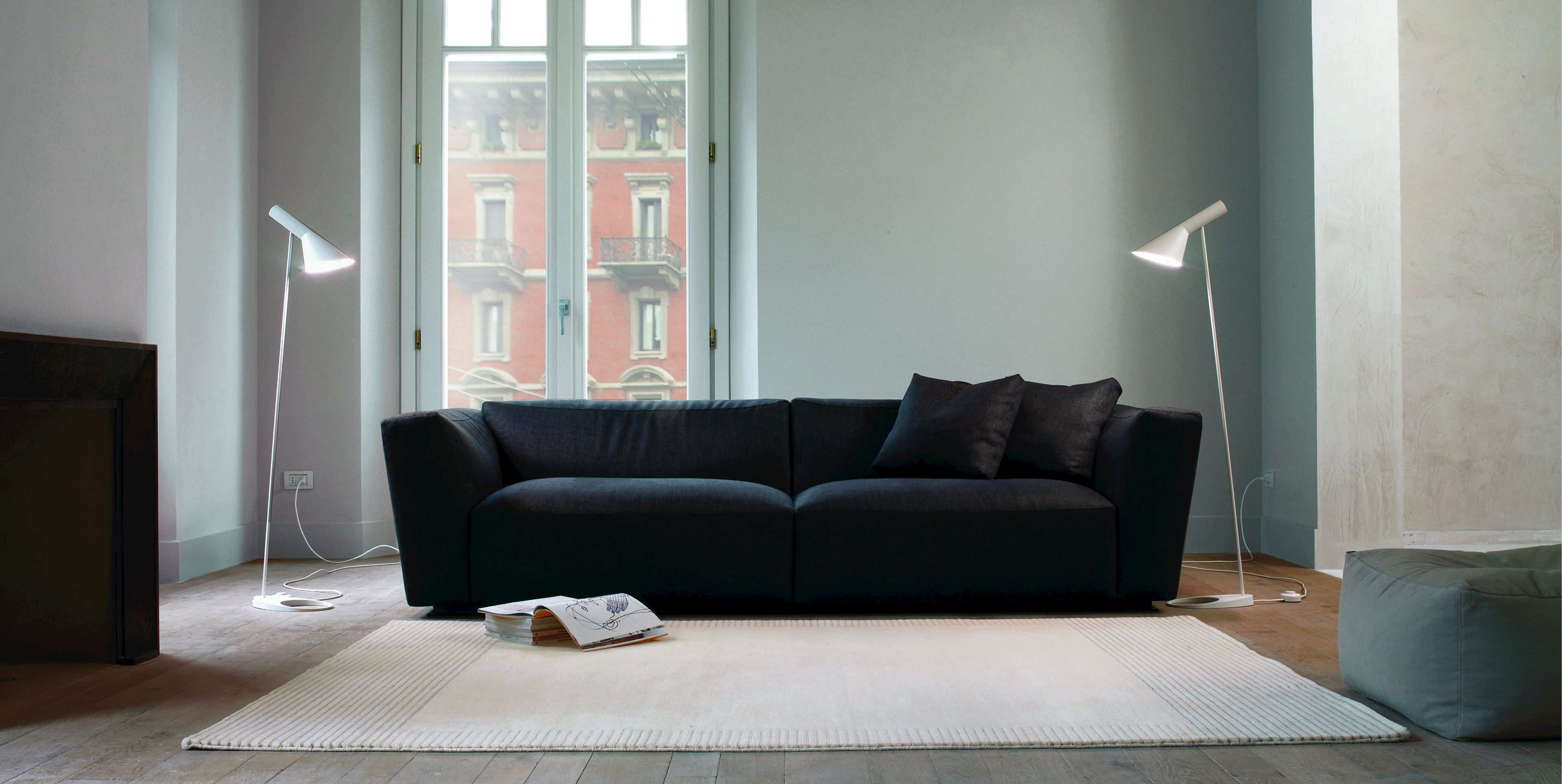 ELLIOT | Fabric sofa Elliot Collection By Verzelloni design Lievore ...