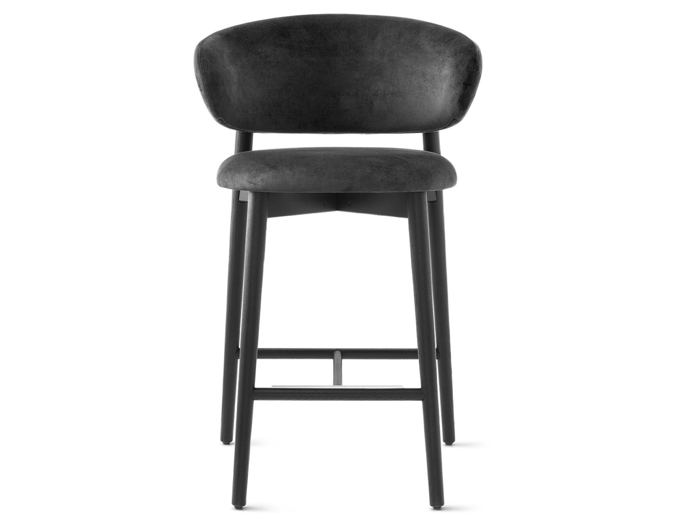 OLEANDRO High fabric stool with footrest By Calligaris | design ...