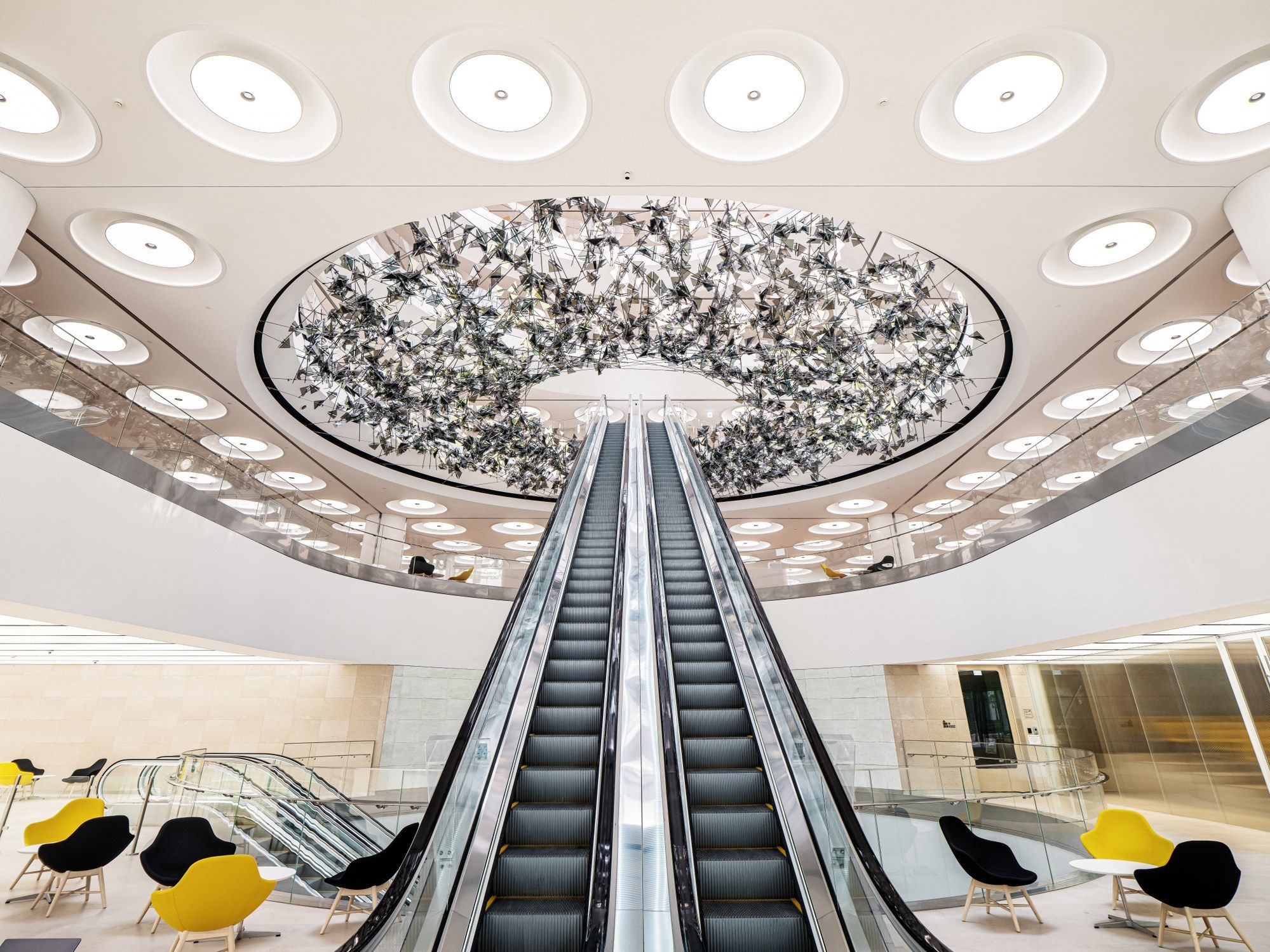 fade® Acoustic Plaster Albus 镶板吊顶 By Saint-Gobain ECOPHON