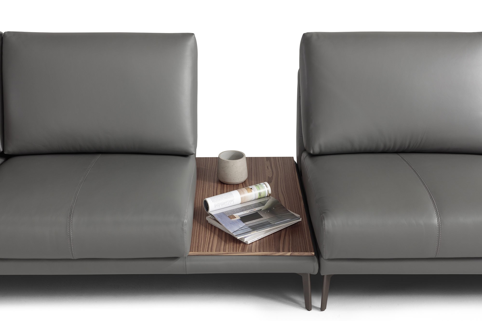 FASCINO | Leather sofa Sectional leather sofa with coffee table By ...