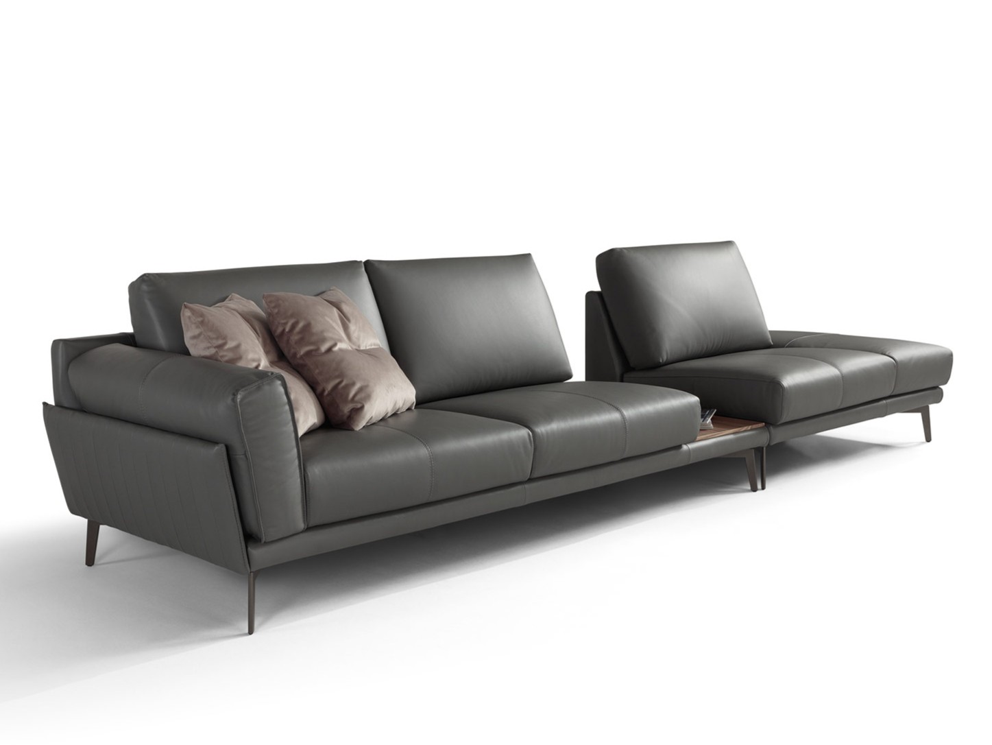 FASCINO | Leather sofa Sectional leather sofa with coffee table By ...