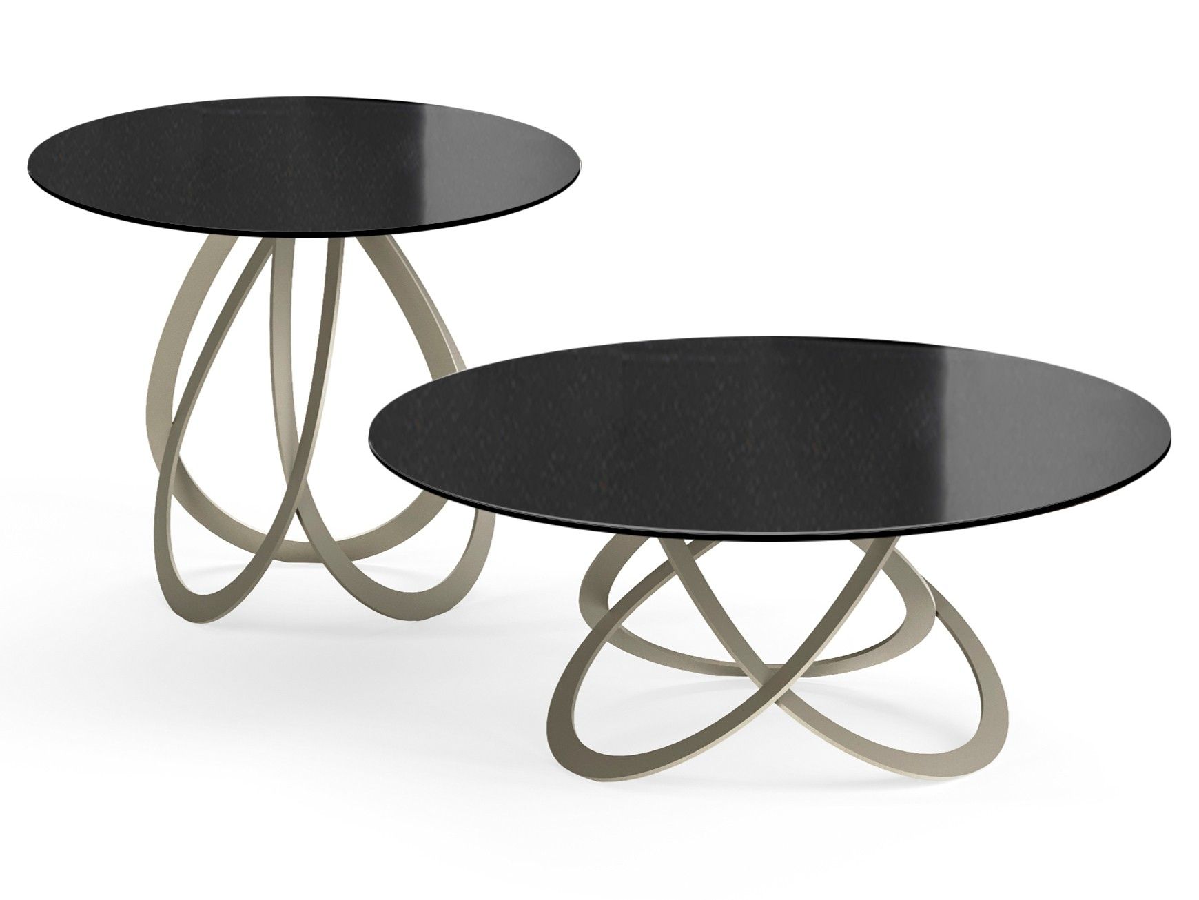 FEBE LOW | Crystal coffee table Round crystal coffee table By EFORMA ...