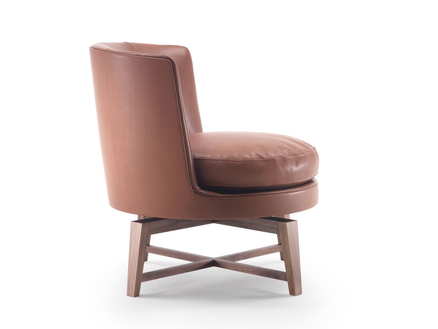 FEEL GOOD - FEEL GOOD SOFT Leather easy chair By Flexform | design Antonio Citterio
