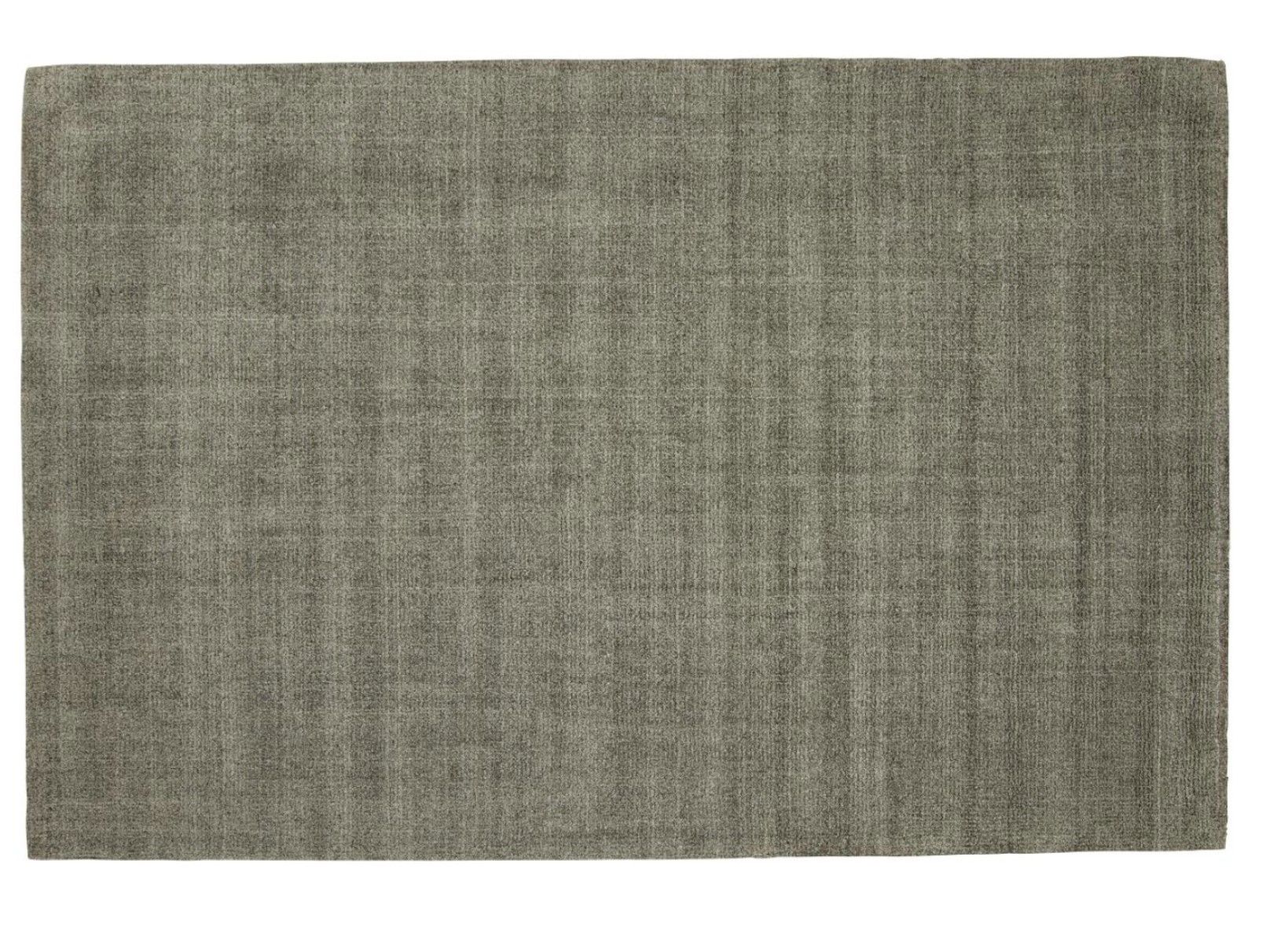 Solid-color handmade rectangular Lyocell® rug FIBER WOOD By Ligne Roset
