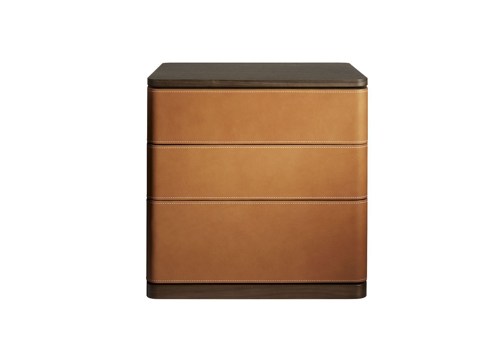 THE NIGHT - BEDS Tanned leather bedside table By Poltrona Frau | design ...