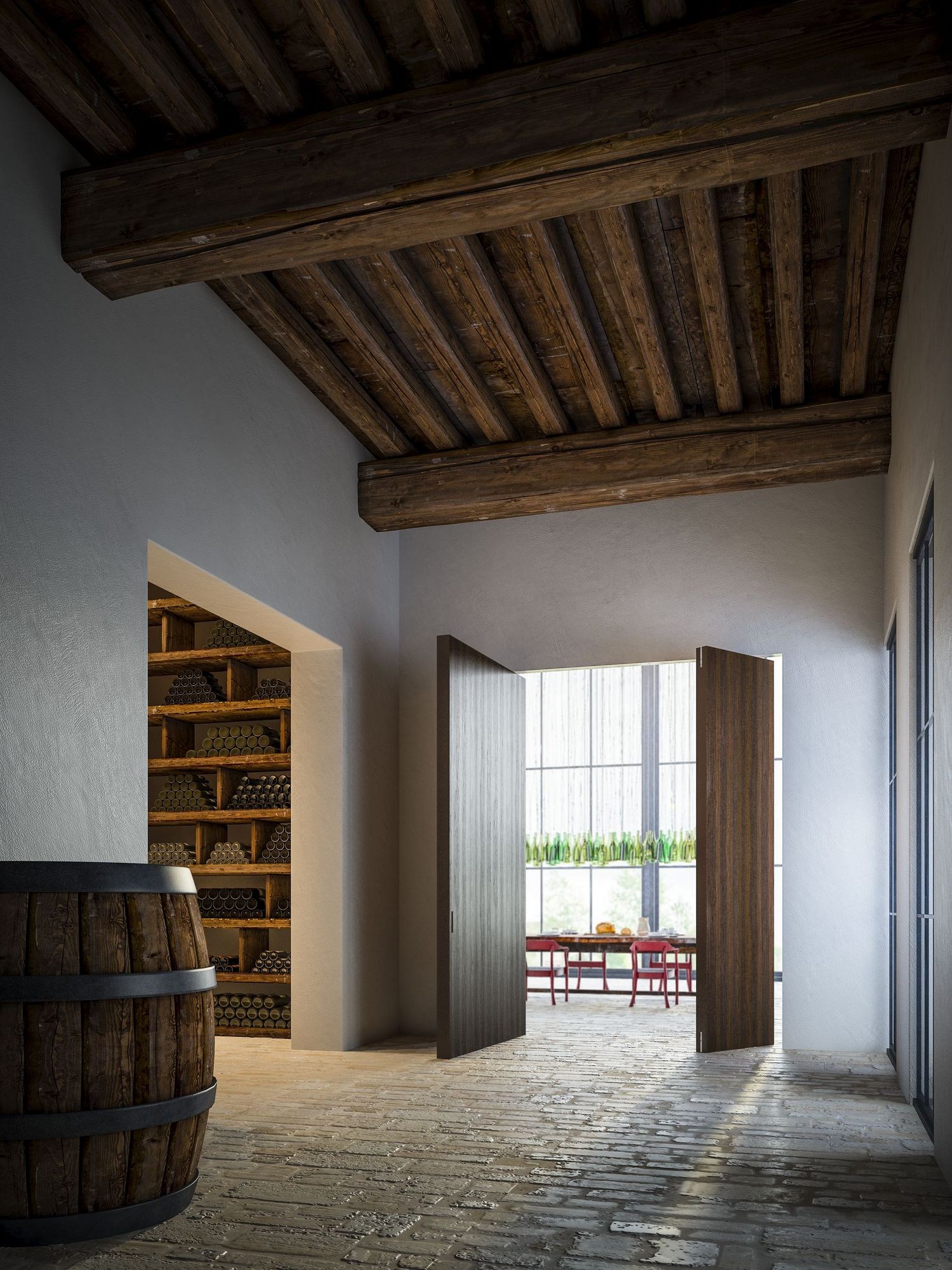 FILO 10 Vertical Pivot door By Linvisibile