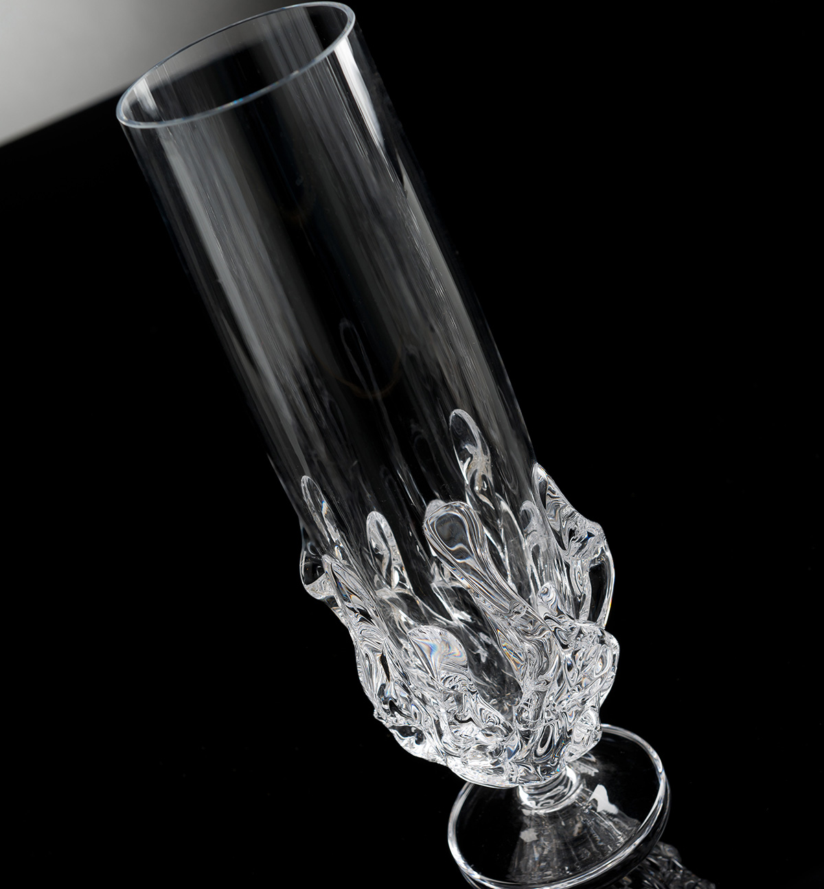 FLAME SMALL | Champagne glass Glass champagne glass By VGnewtrend