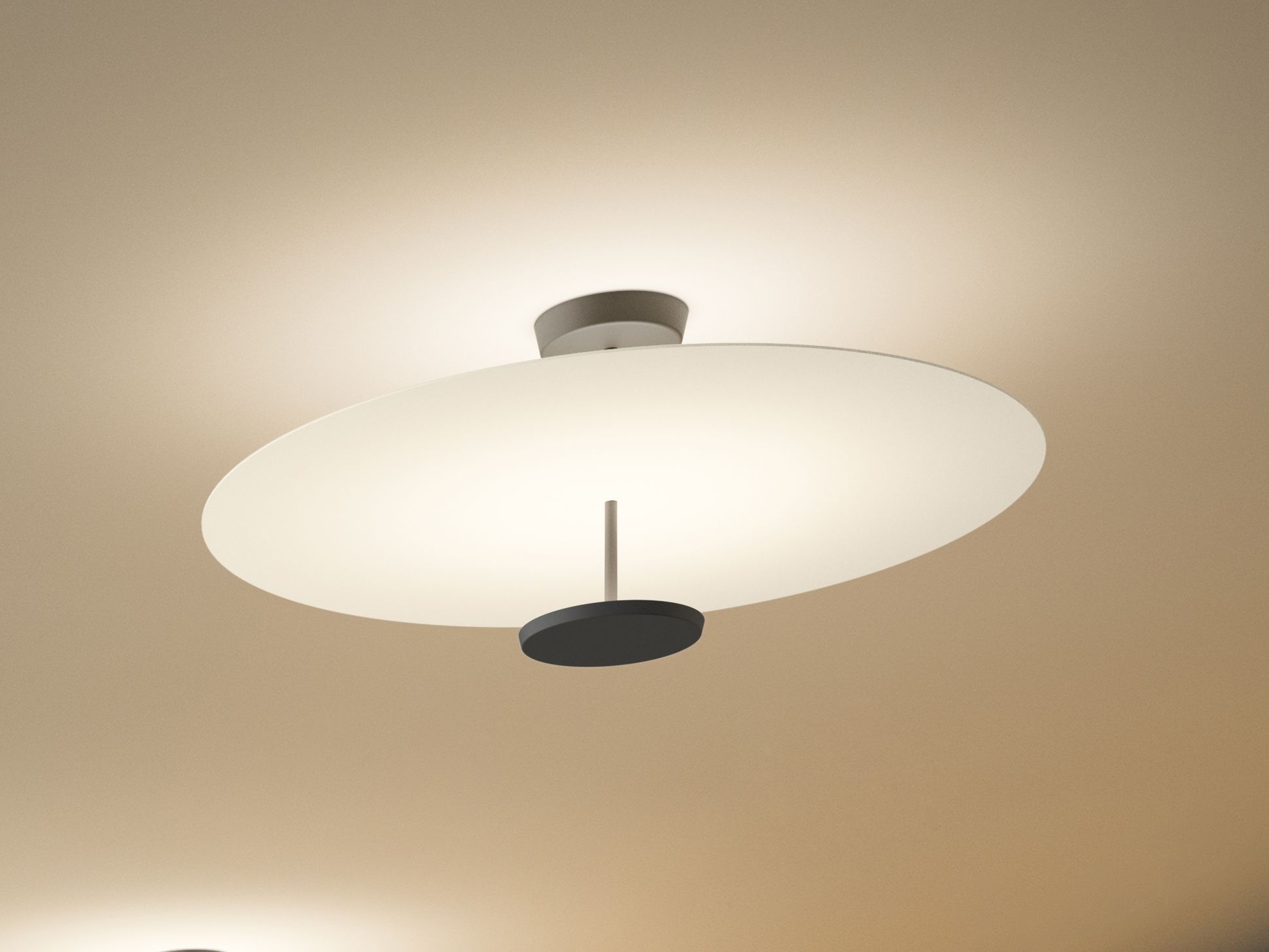 FLAT 5915 | Ceiling lamp By Vibia design Ichiro Iwasaki