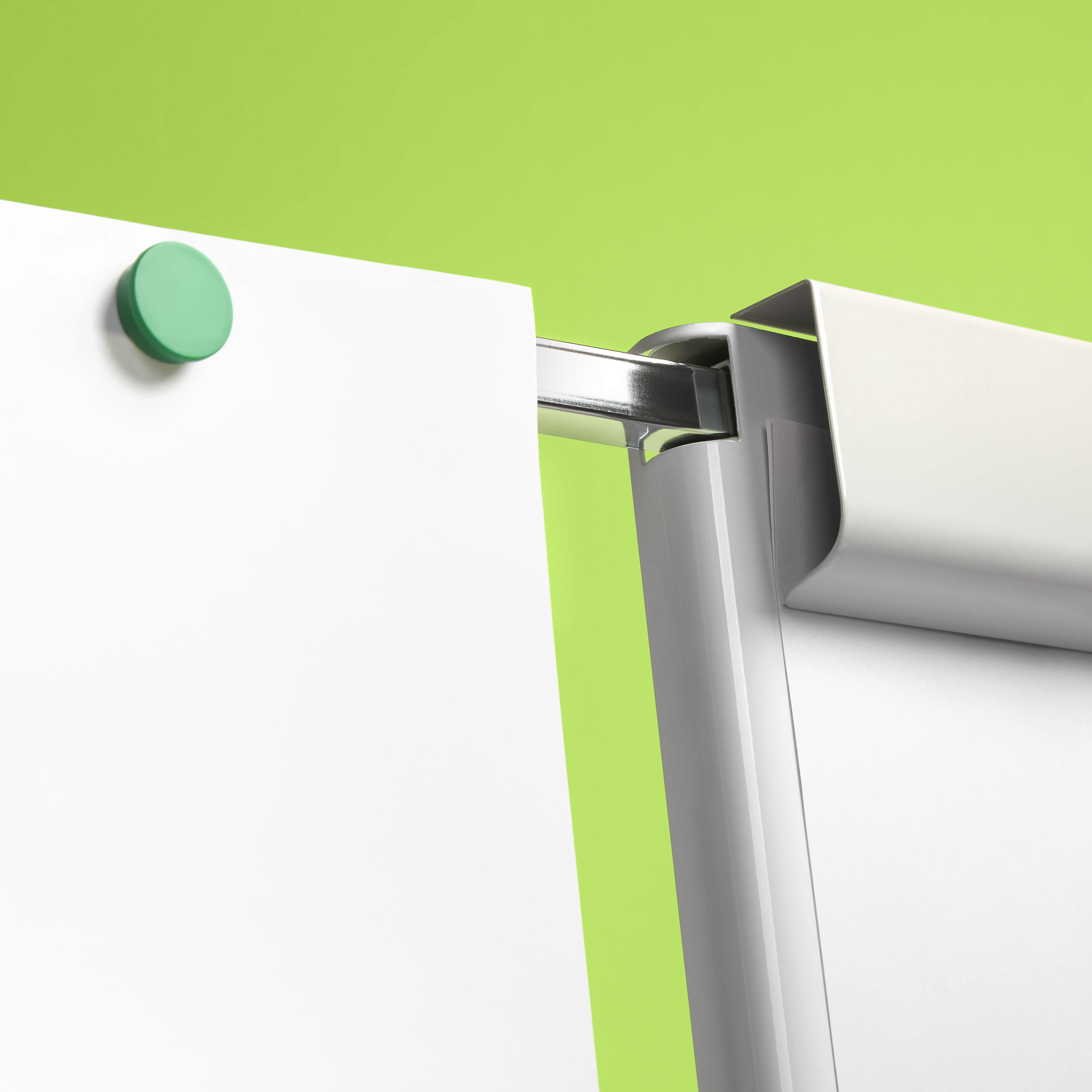 Magnetic metal office whiteboard FLIPCHARTS | Office whiteboard By Made ...