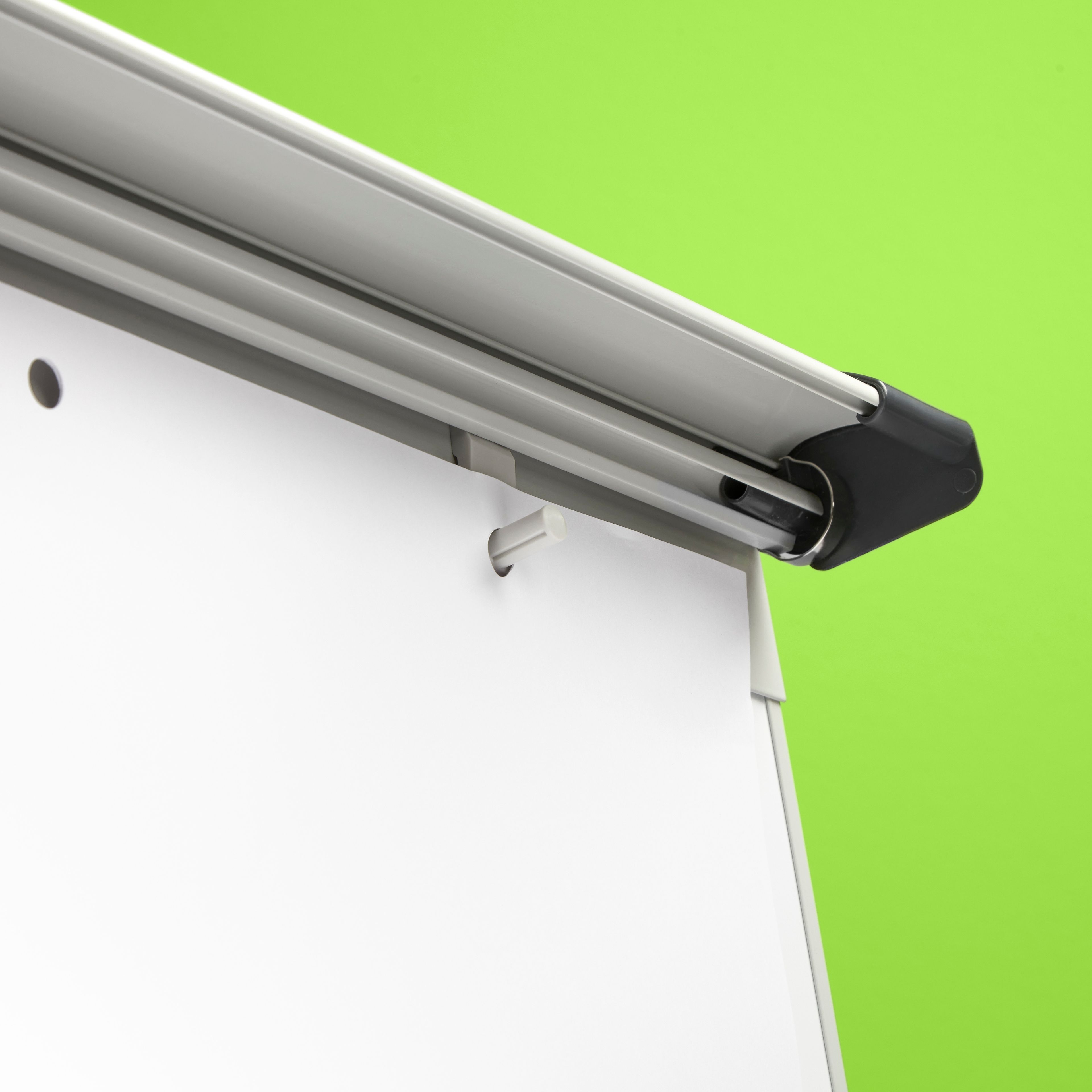 Magnetic metal office whiteboard with castors FLIPCHARTS | Office ...