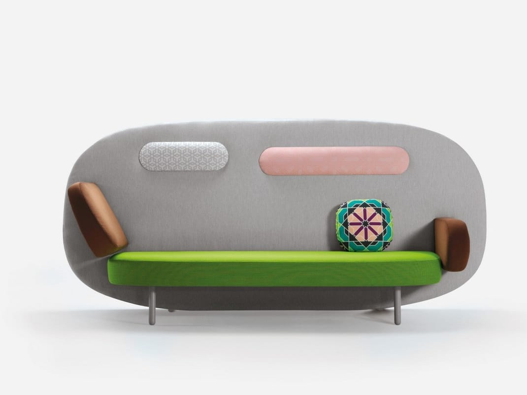 FLOAT | Fabric sofa Float Collection By Sancal design Karim Rashid