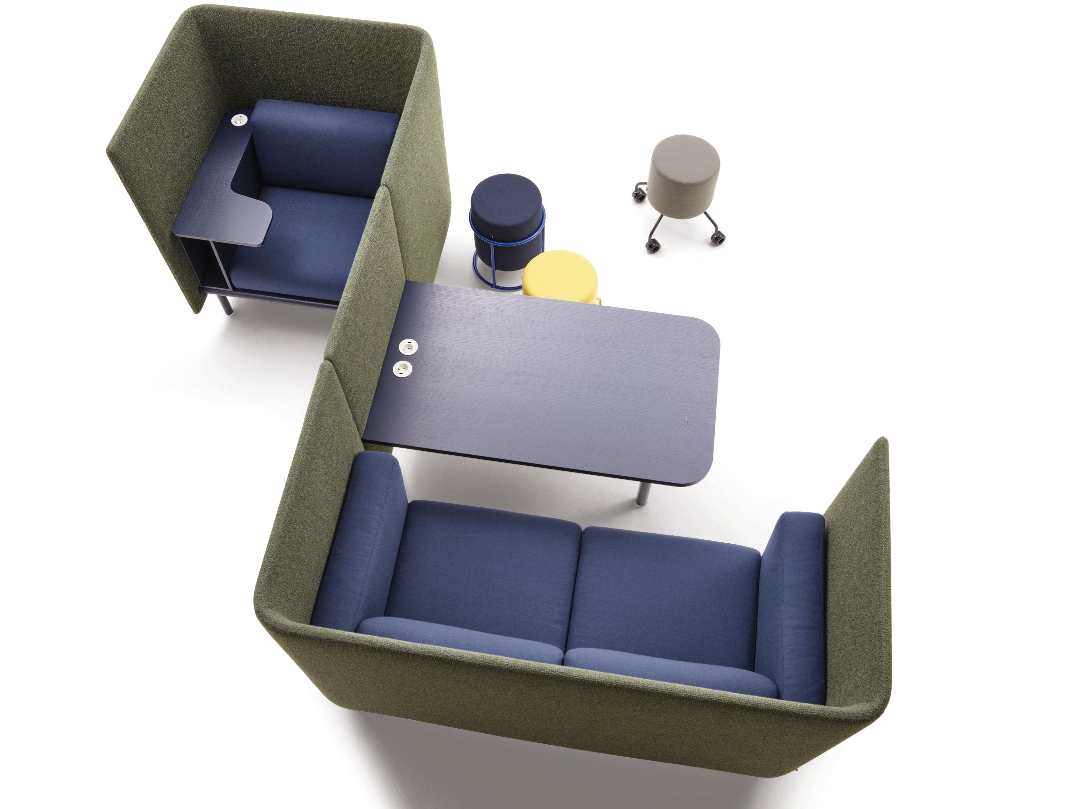 FLOATER | Office booth Floater Collection By COR design Pauline Deltour