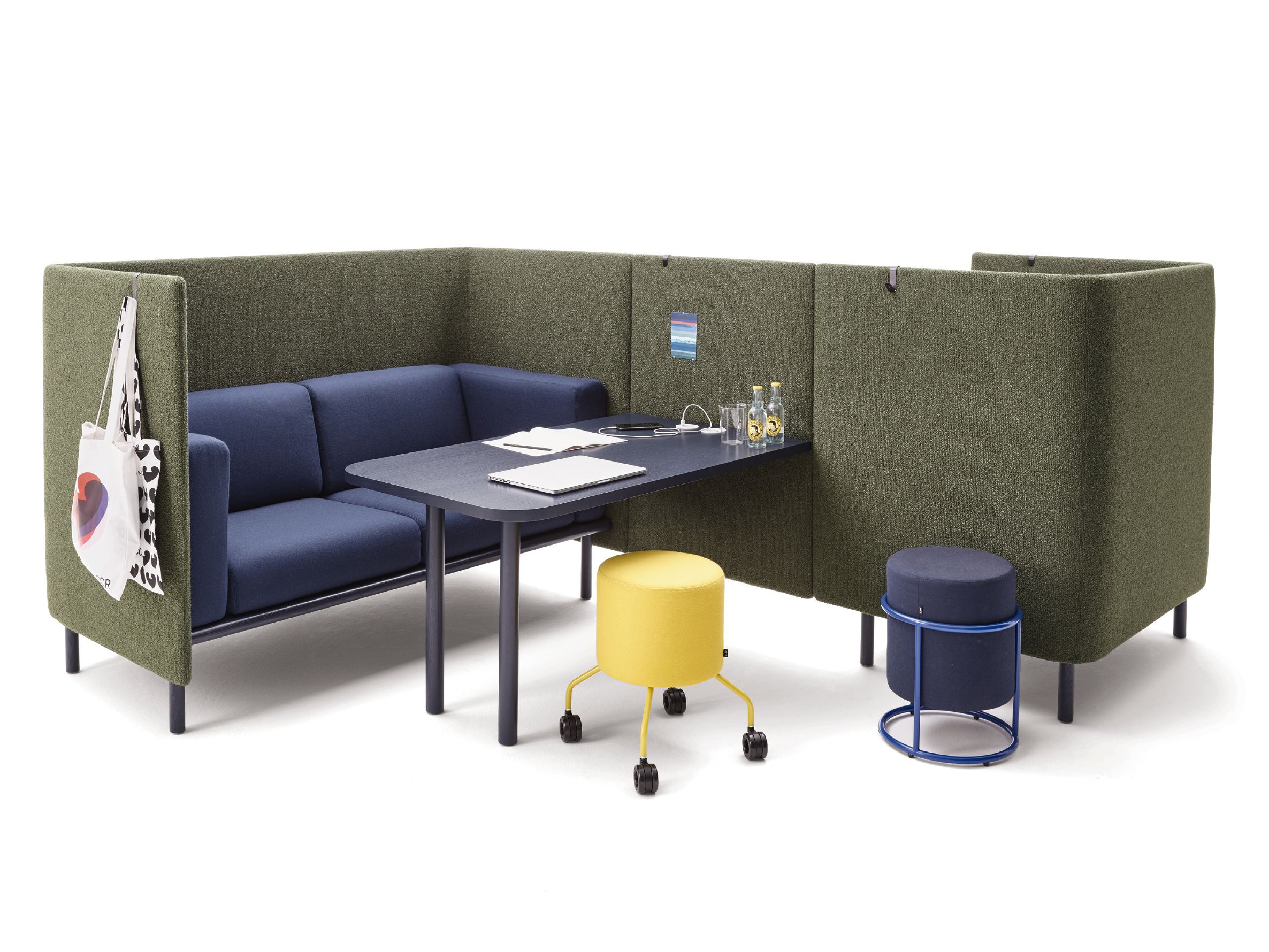 FLOATER | Office booth Floater Collection By COR design Pauline Deltour