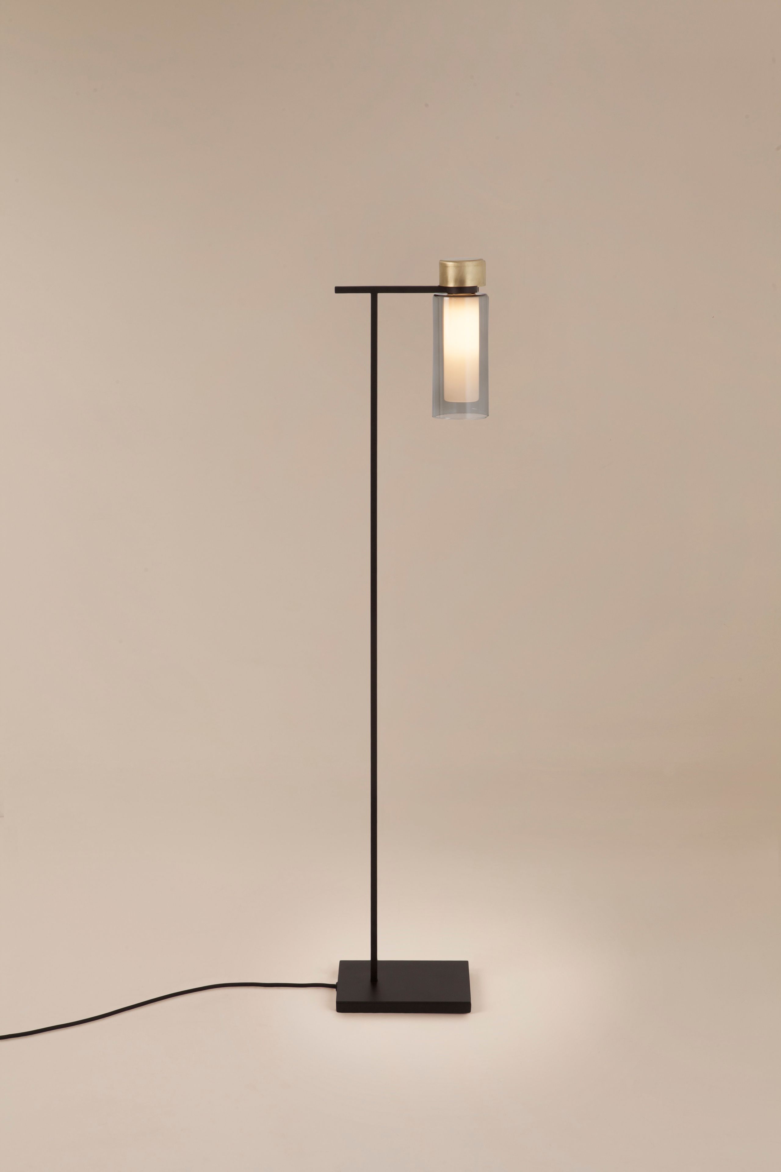 OSMAN Glass floor lamp By Tooy | design Corrado Dotti