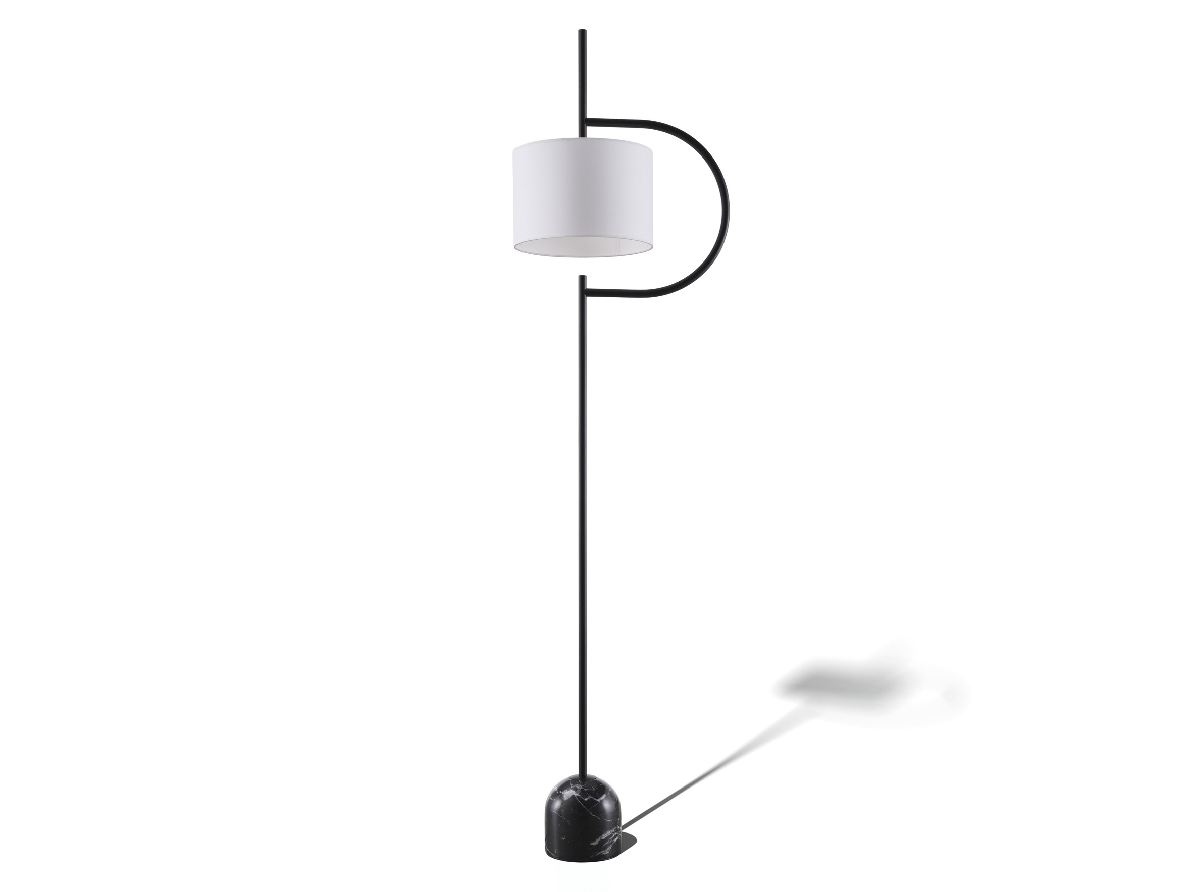 DETOUR LED floor lamp with dimmer By Wittmann | design Nendo