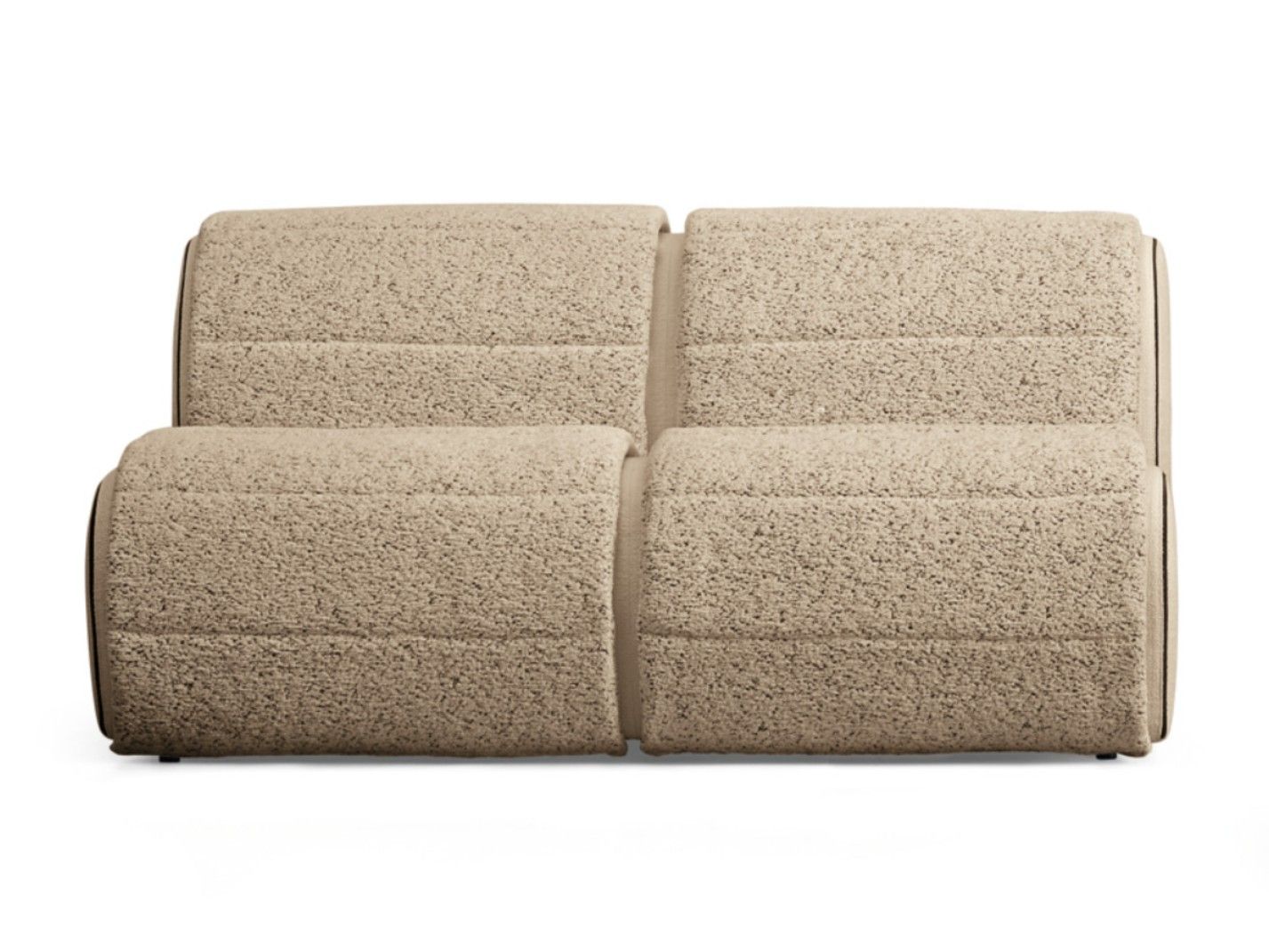 FLORA Modular fabric garden sofa By Flou | design Ilenia Viscardi