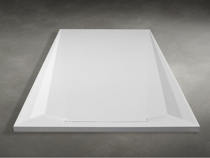 Rectangular Akron© shower tray FLOW ZERO Zero Collection By Acquabella