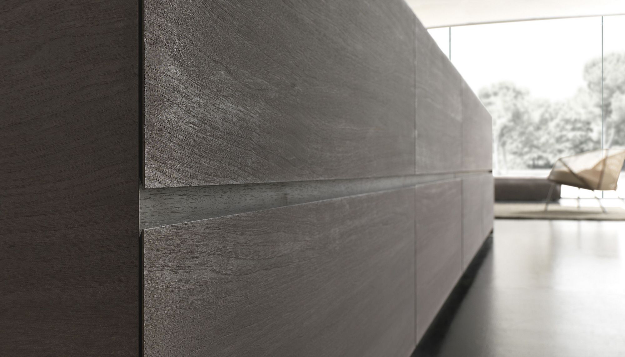 FLY Stainless steel and wood kitchen with island By MODULNOVA | design ...