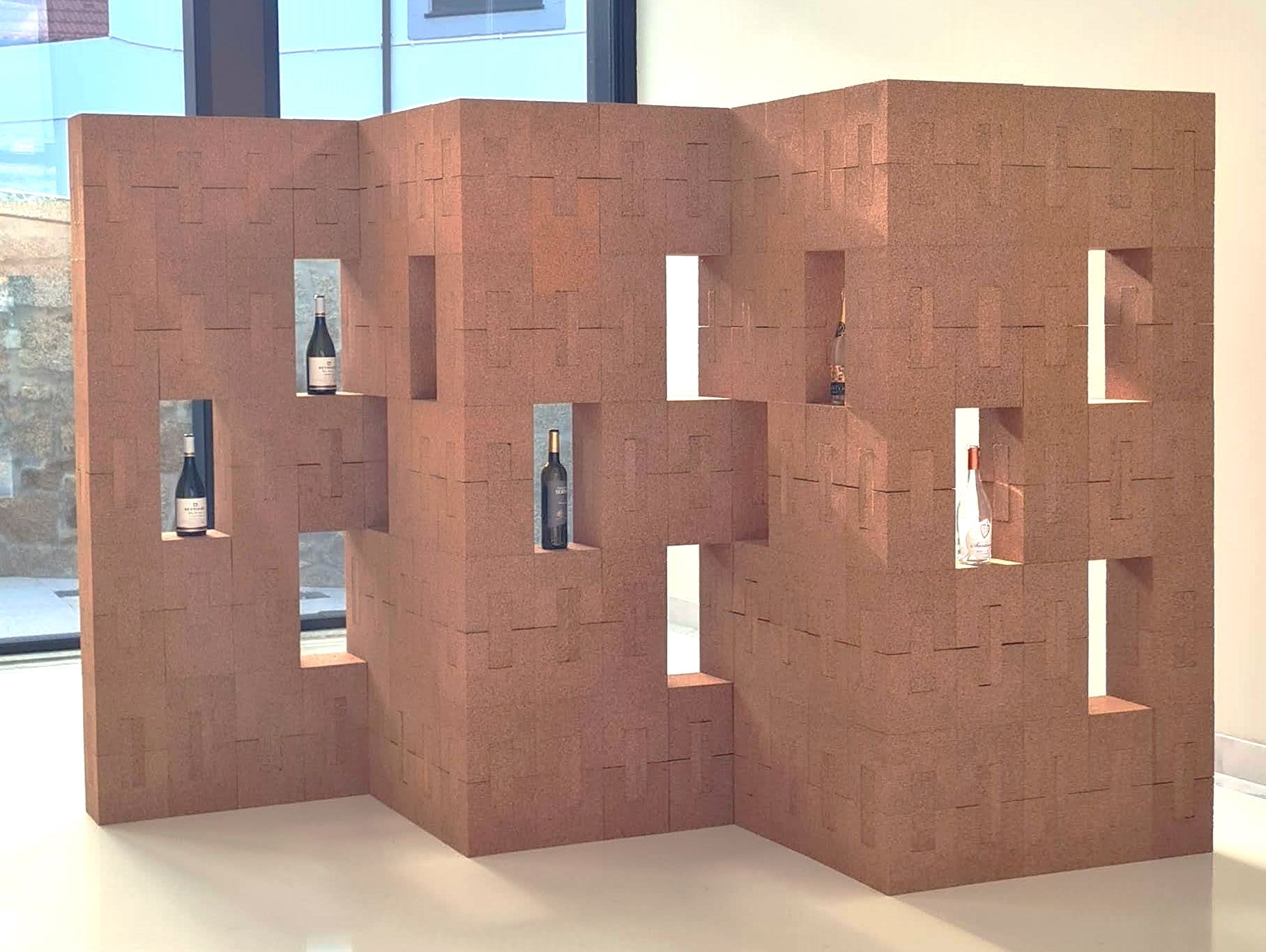 FOZ Partition wall By Corkbrick Europe